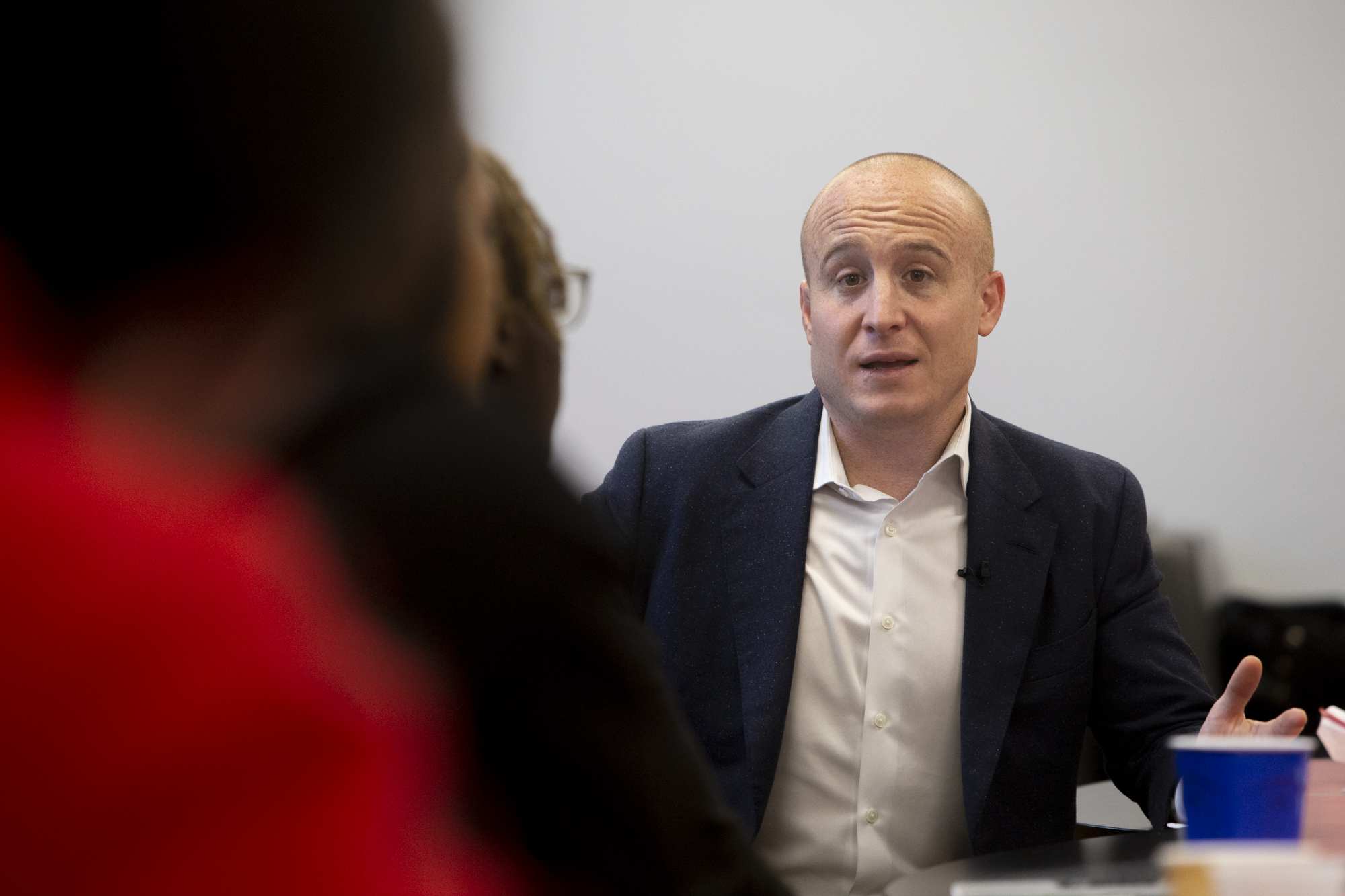 Rep. Max Rose addresses gun violence issues with Port Richmond High ...