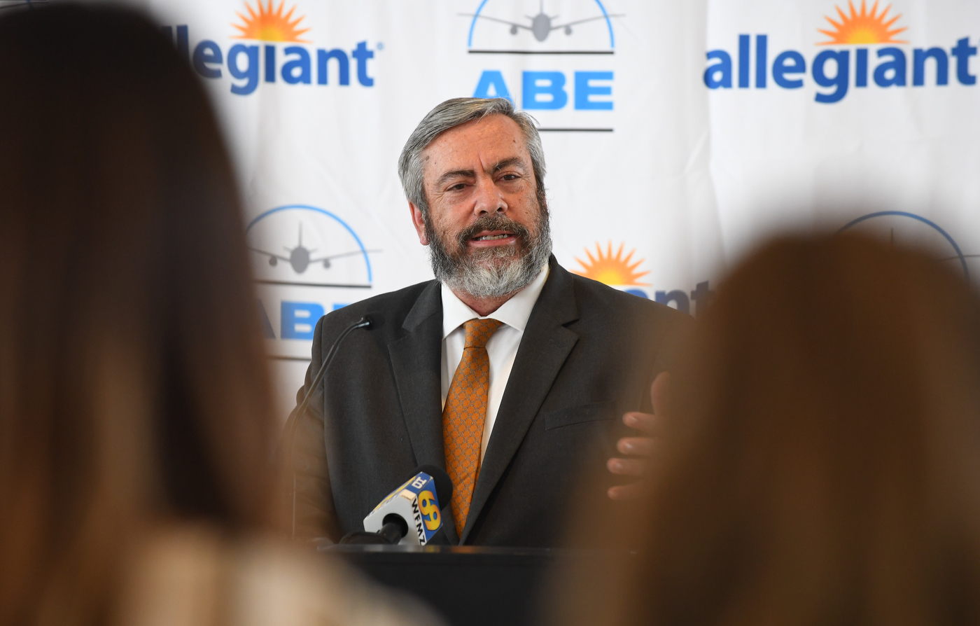 Lehigh Valley International Airport celebrates new Allegiant flight ...