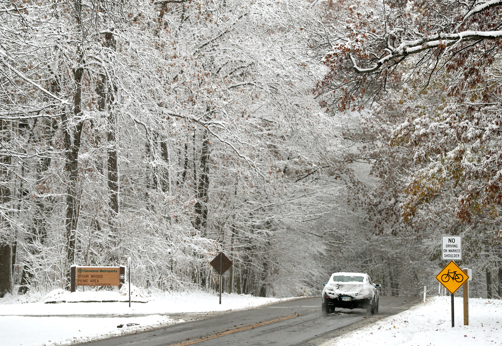 First blast of snow in the Cleveland region - cleveland.com