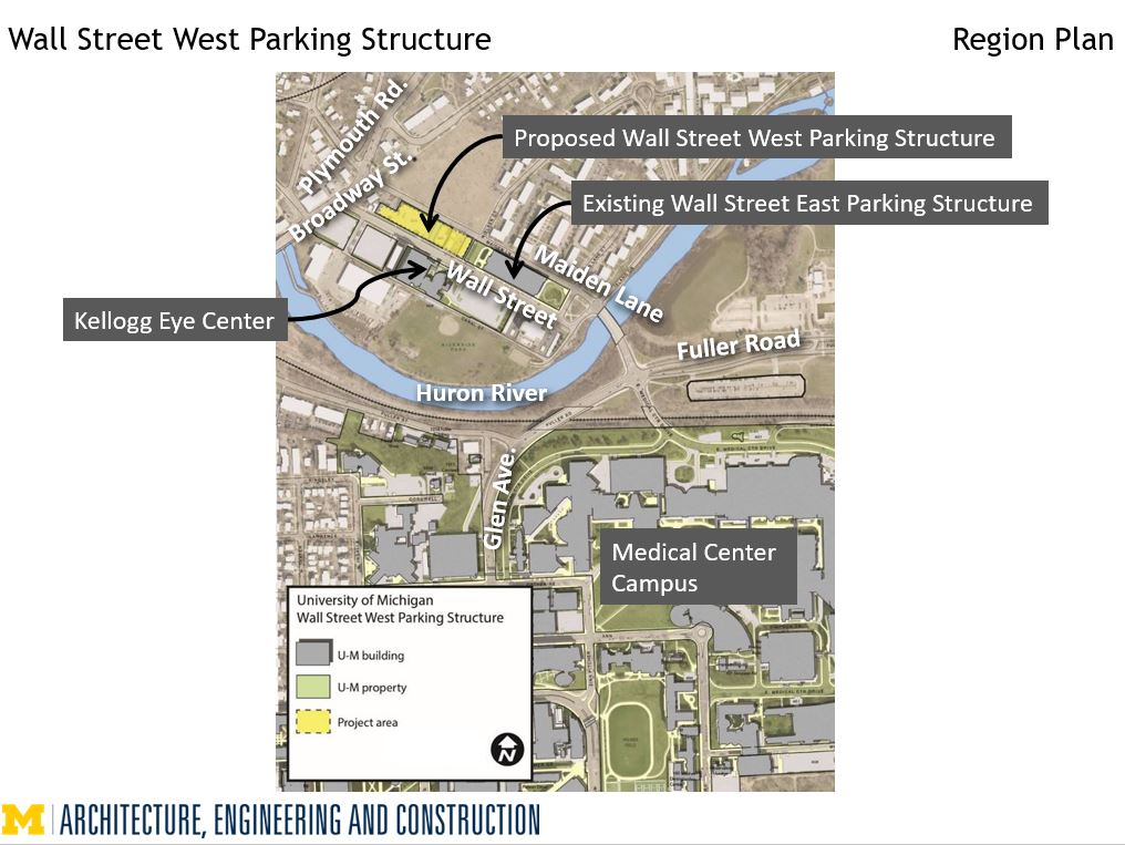 University of Michigan Wall Street West parking garage - mlive.com