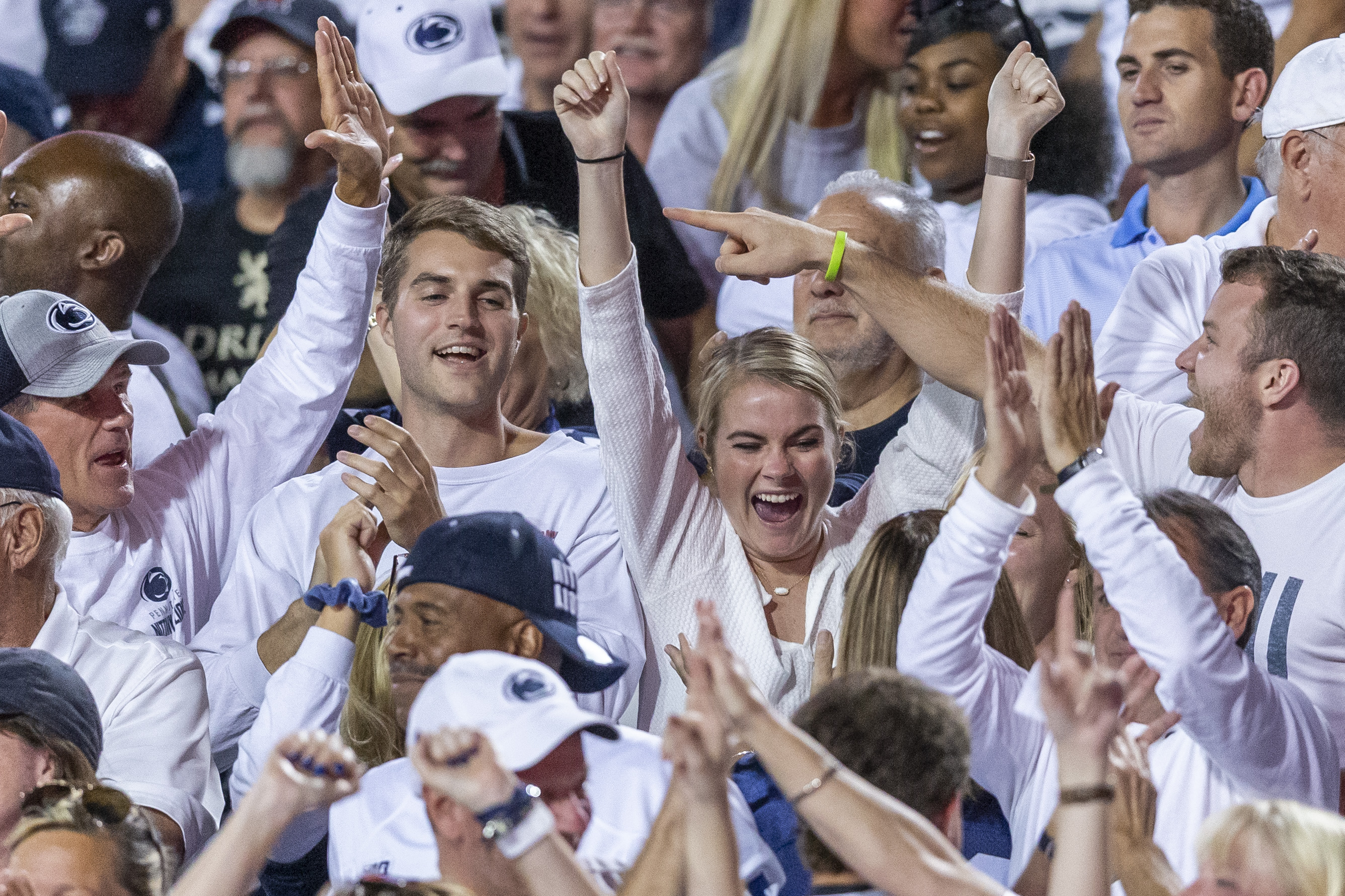 Penn State football faces in the crowd from Maryland - pennlive.com