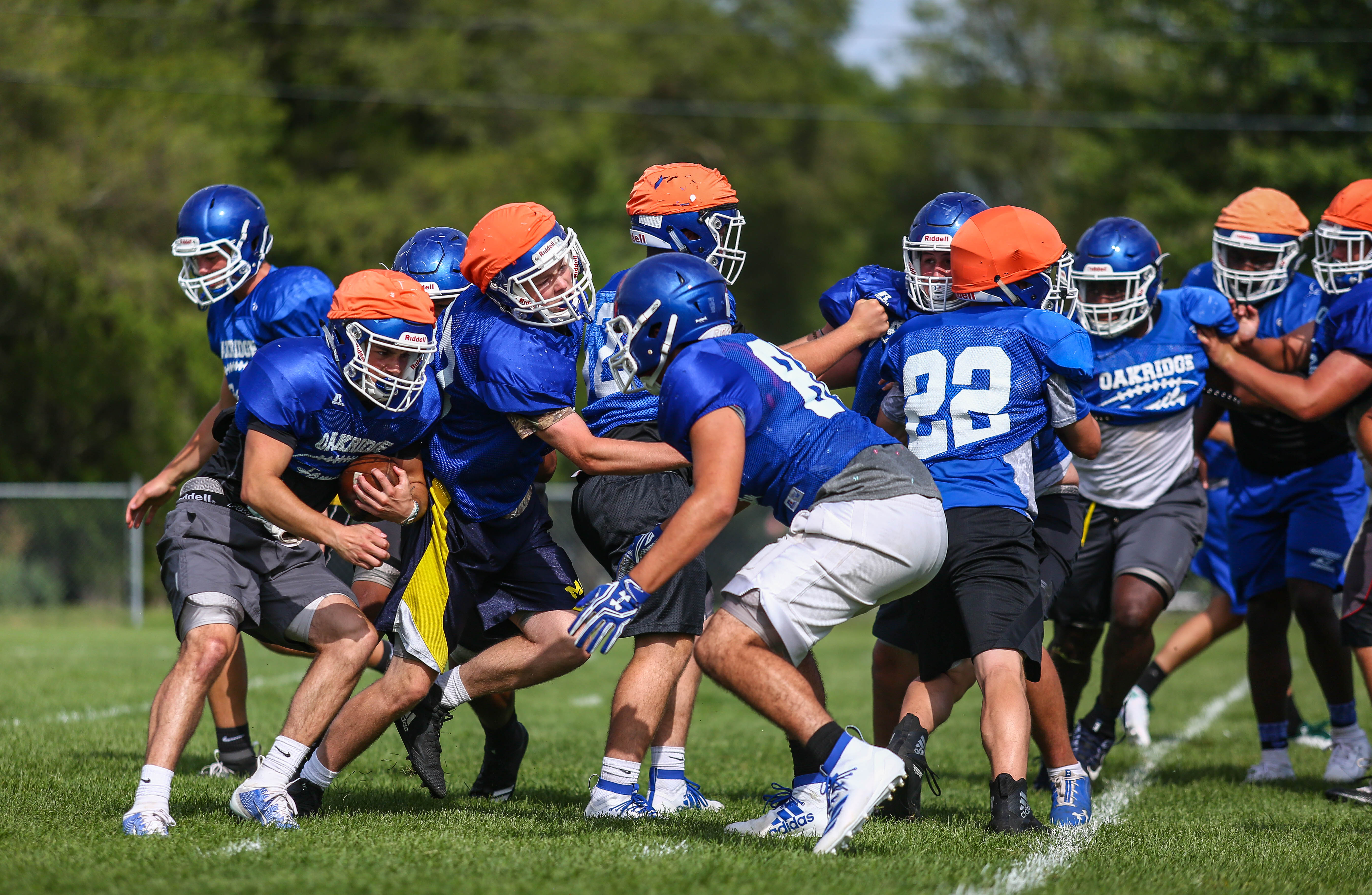 Oakridge holds third practice of the season - mlive.com