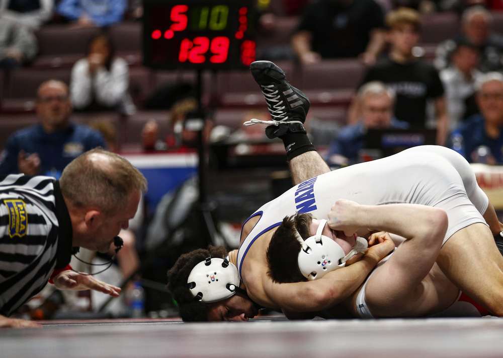 PIAA Class 3A team wrestling championship match: Nazareth vs ...