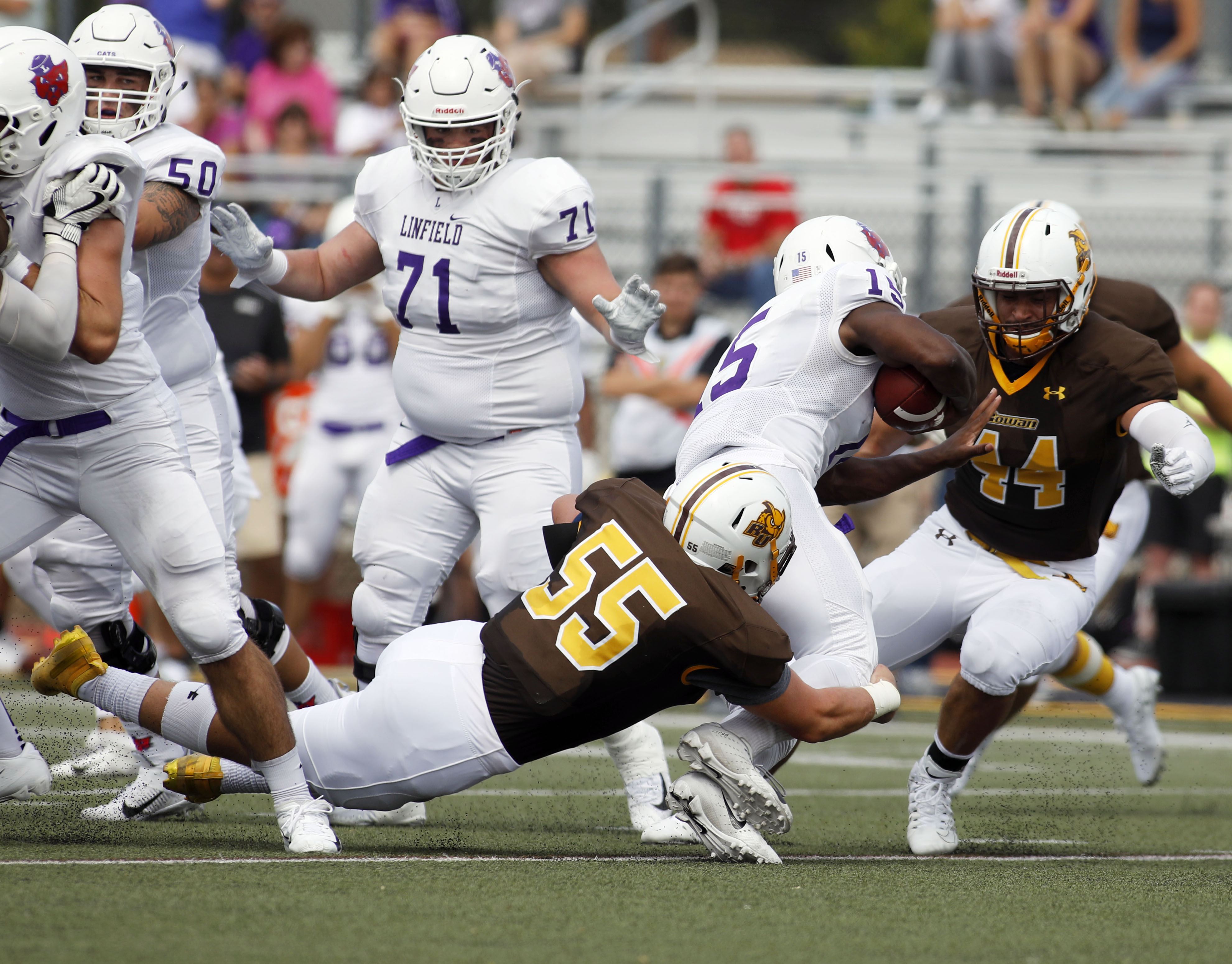 Rowan falls to No. 12 Linfield in college football on 9-14-19 - nj.com