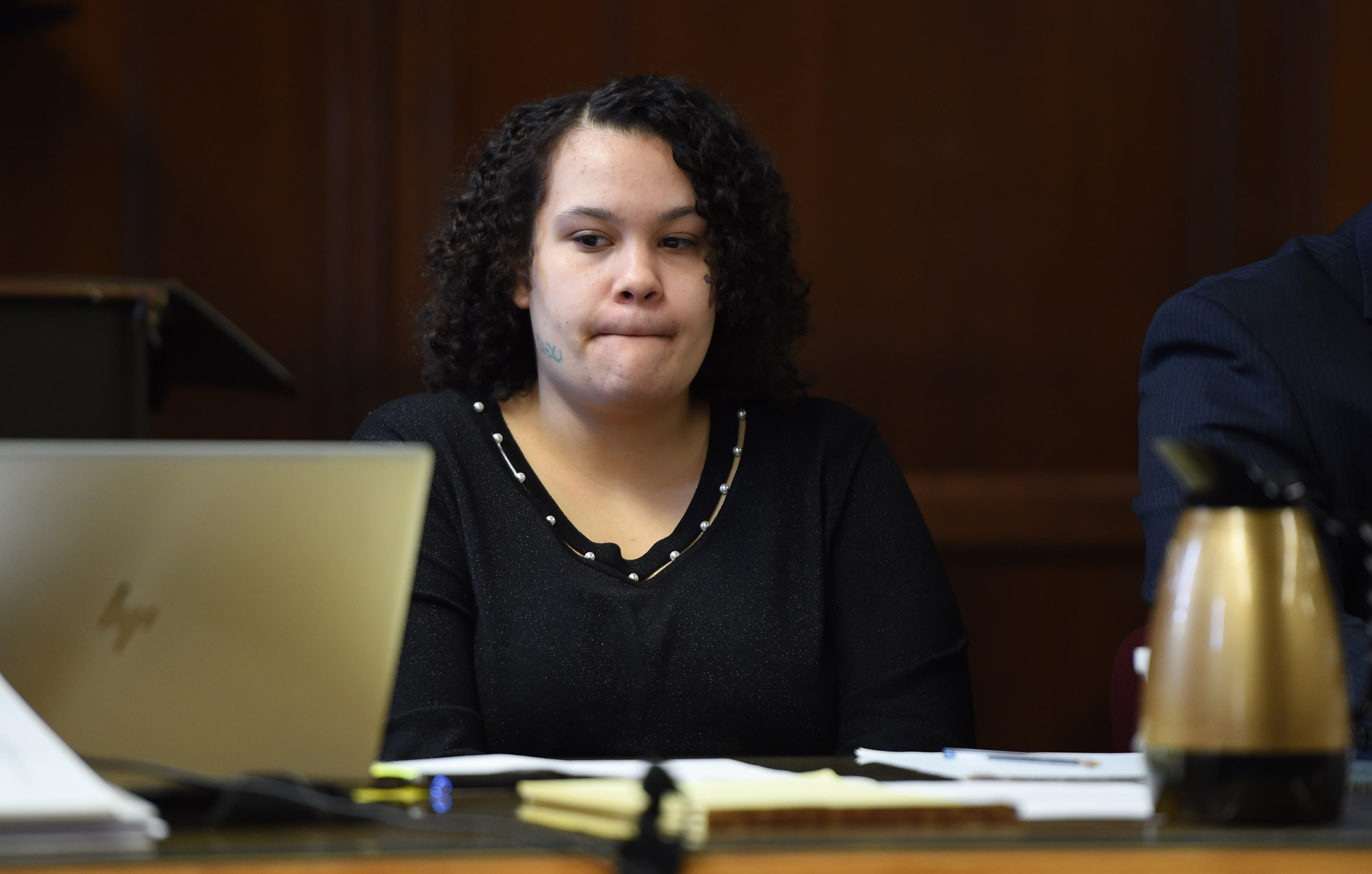 Sjiwana Taylor and Savanna Frinkle stand trial on an open murder charge ...