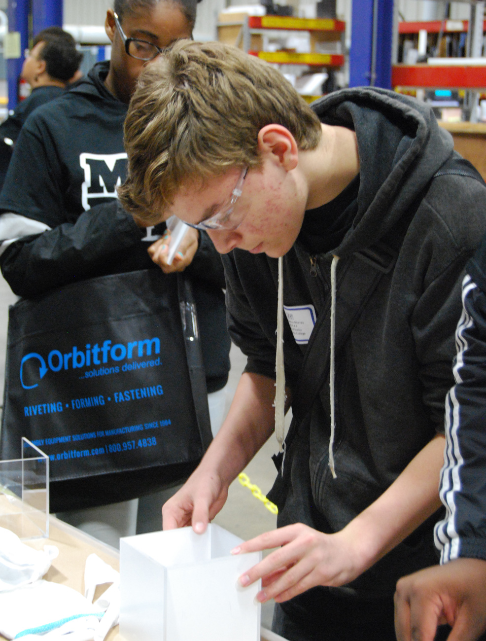 Students visit Alro Steel - mlive.com