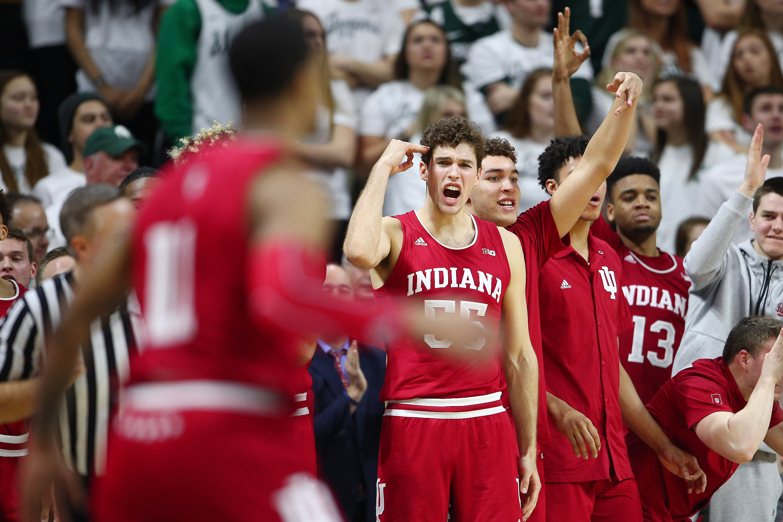 College basketball: Michigan State vs. Indiana - February 2, 2019 ...