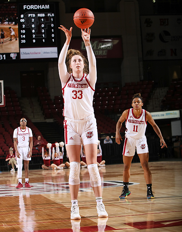 UMass Women's Basketball vs Fordham 2/8/20 - masslive.com