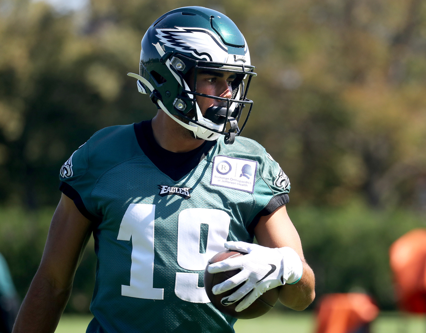 Philadelphia Eagles practice ahead of game vs. Detroit Lions, Sept. 19 ...