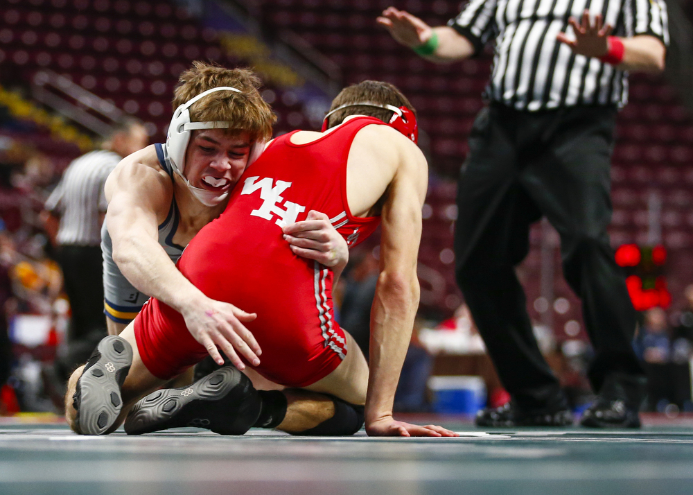 Second round consolations in PIAA Class 2A team wrestling championships ...