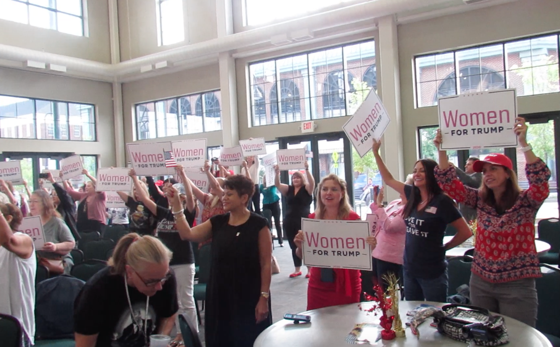Women for Trump rally in Cuyahoga Falls - cleveland.com