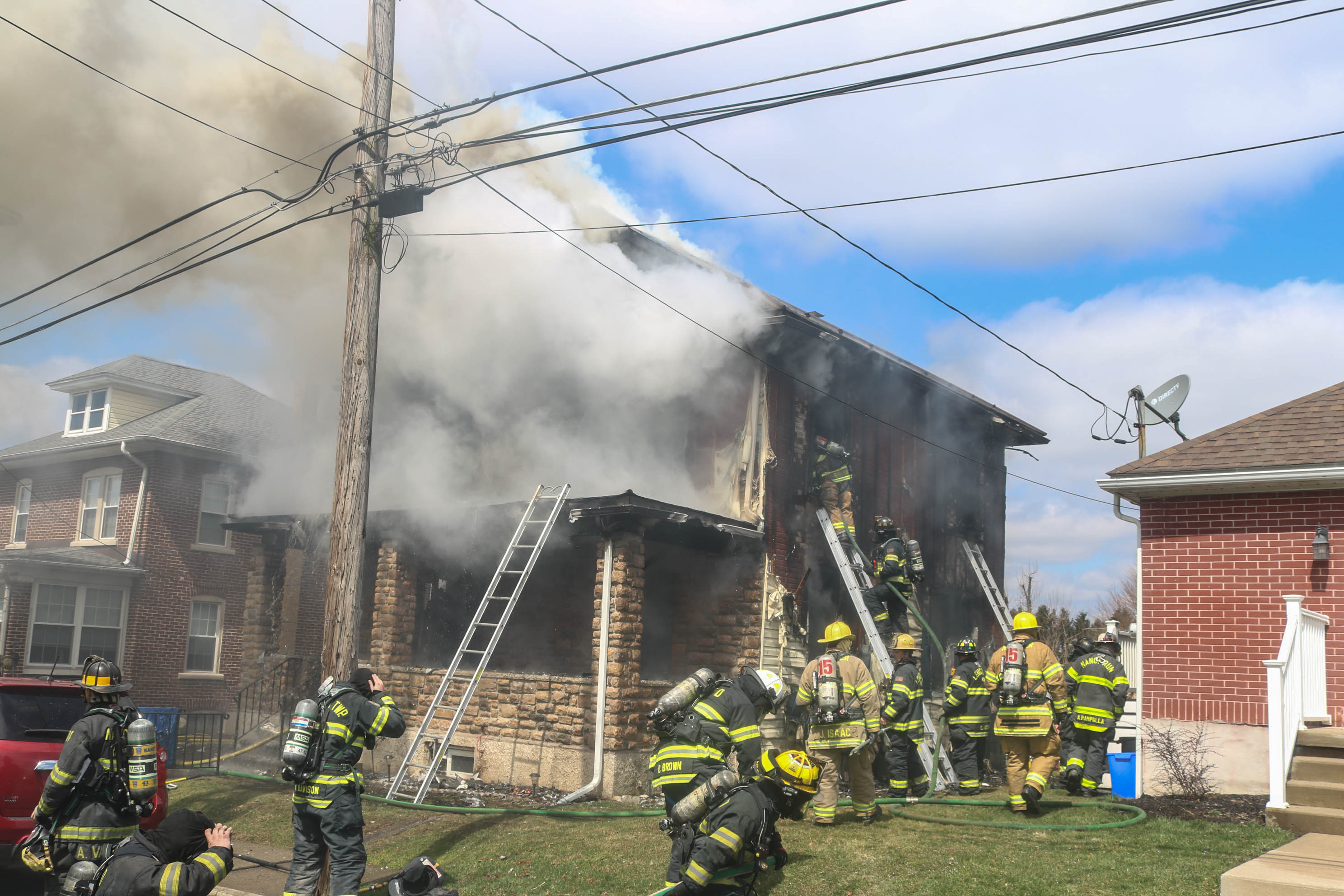 Home gutted by fire in Northampton - lehighvalleylive.com