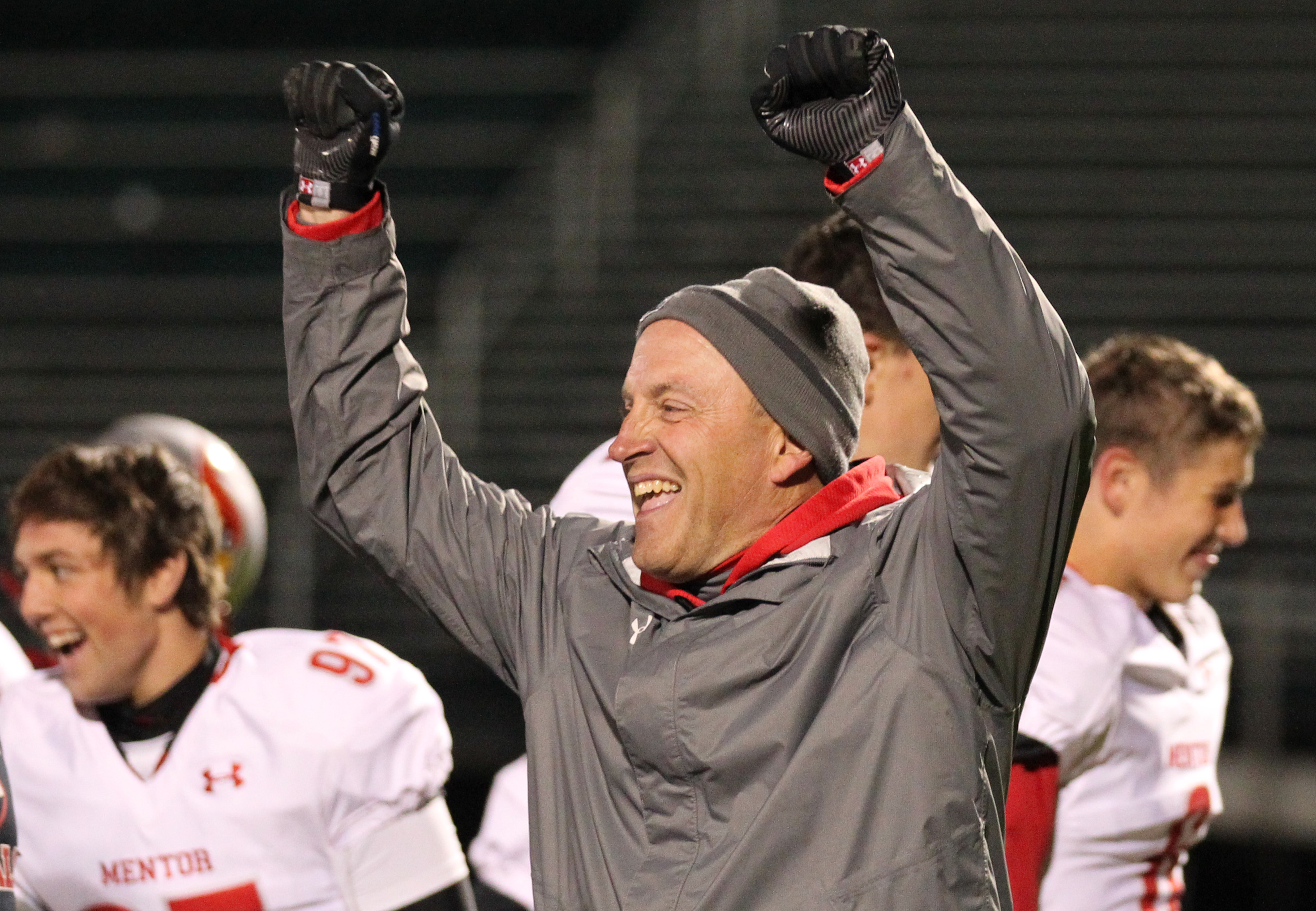 Mentor High School football coach Steve Trivisonno through the years ...