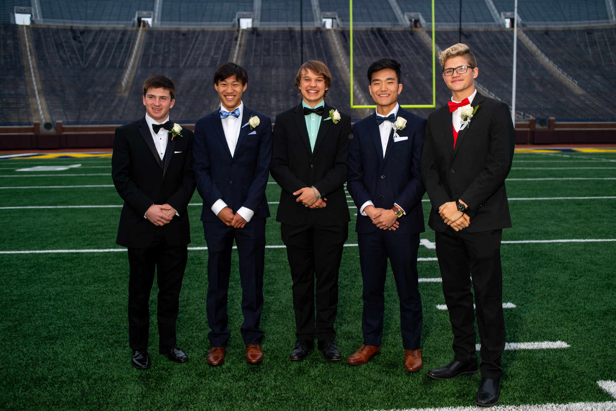 Ann Arbor Huron high school celebrates prom 2019 at Michigan Stadium ...