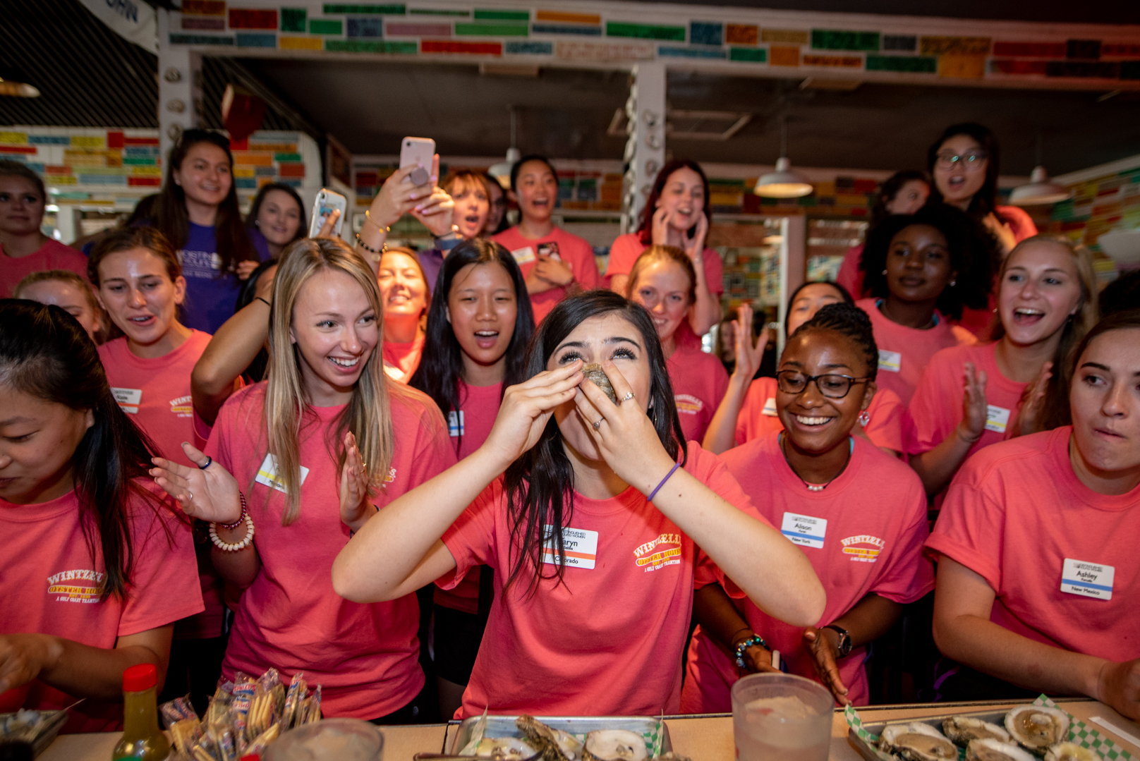 Distinguished Young Women oyster-eating contest 2019 - al.com