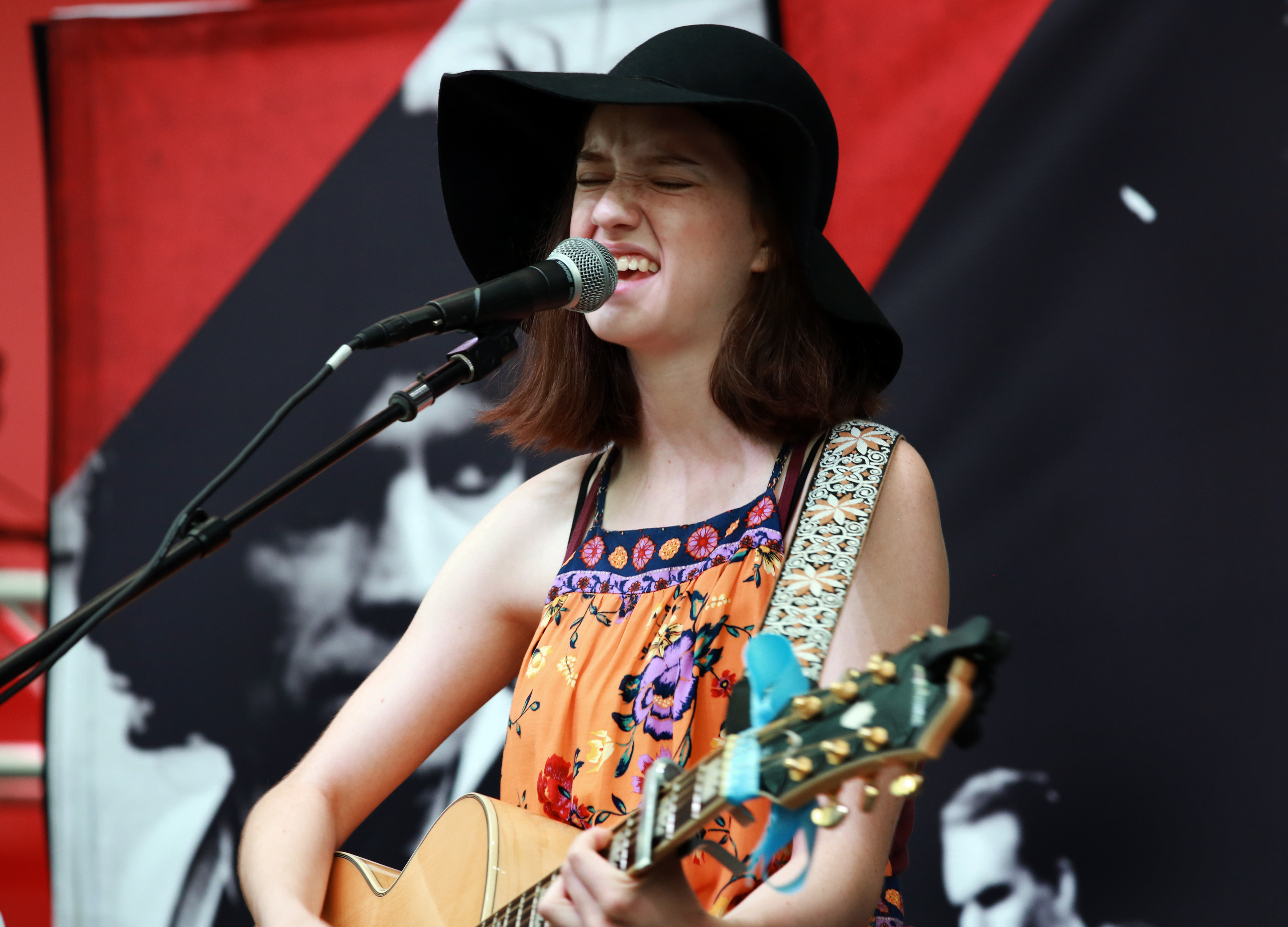 Olivia Martinez, 18, plays the Rock Hall before heading off to college ...