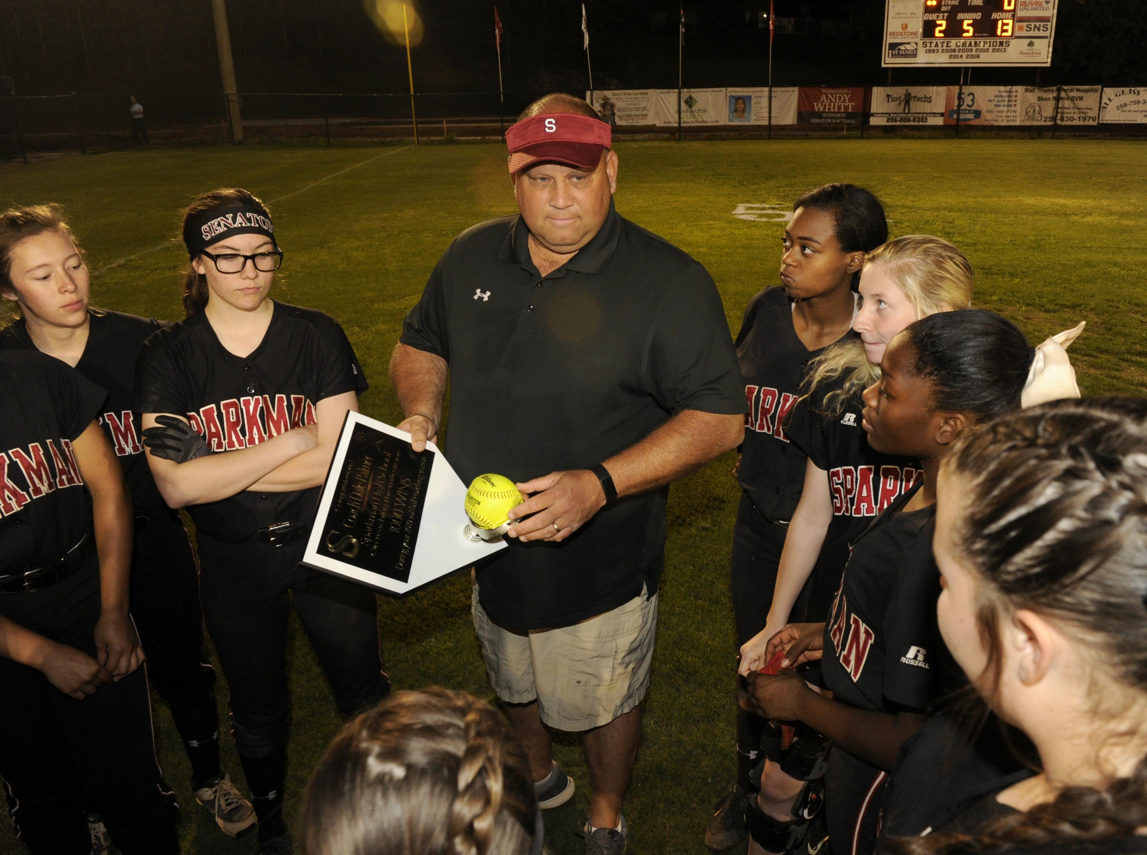 Sparkman softball coach Dale Palmer wins 1,000th game - al.com