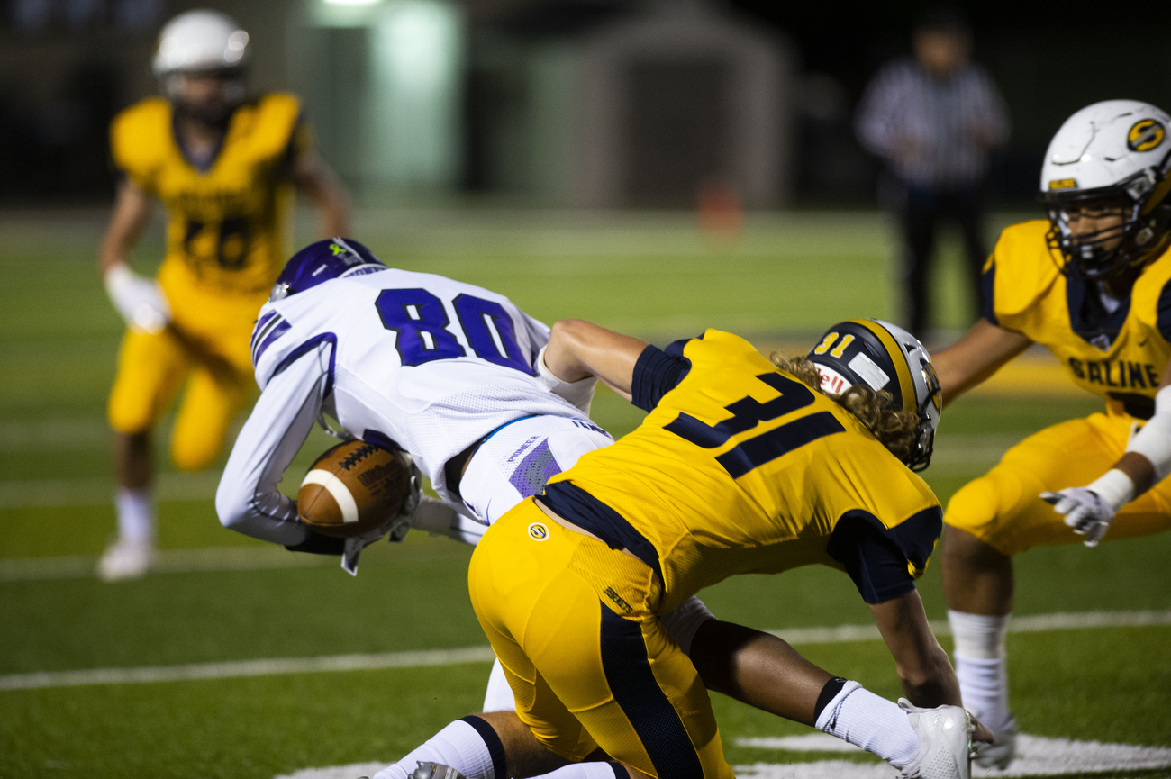 Saline football came out on top over Pioneer, winning 56-13 - mlive.com