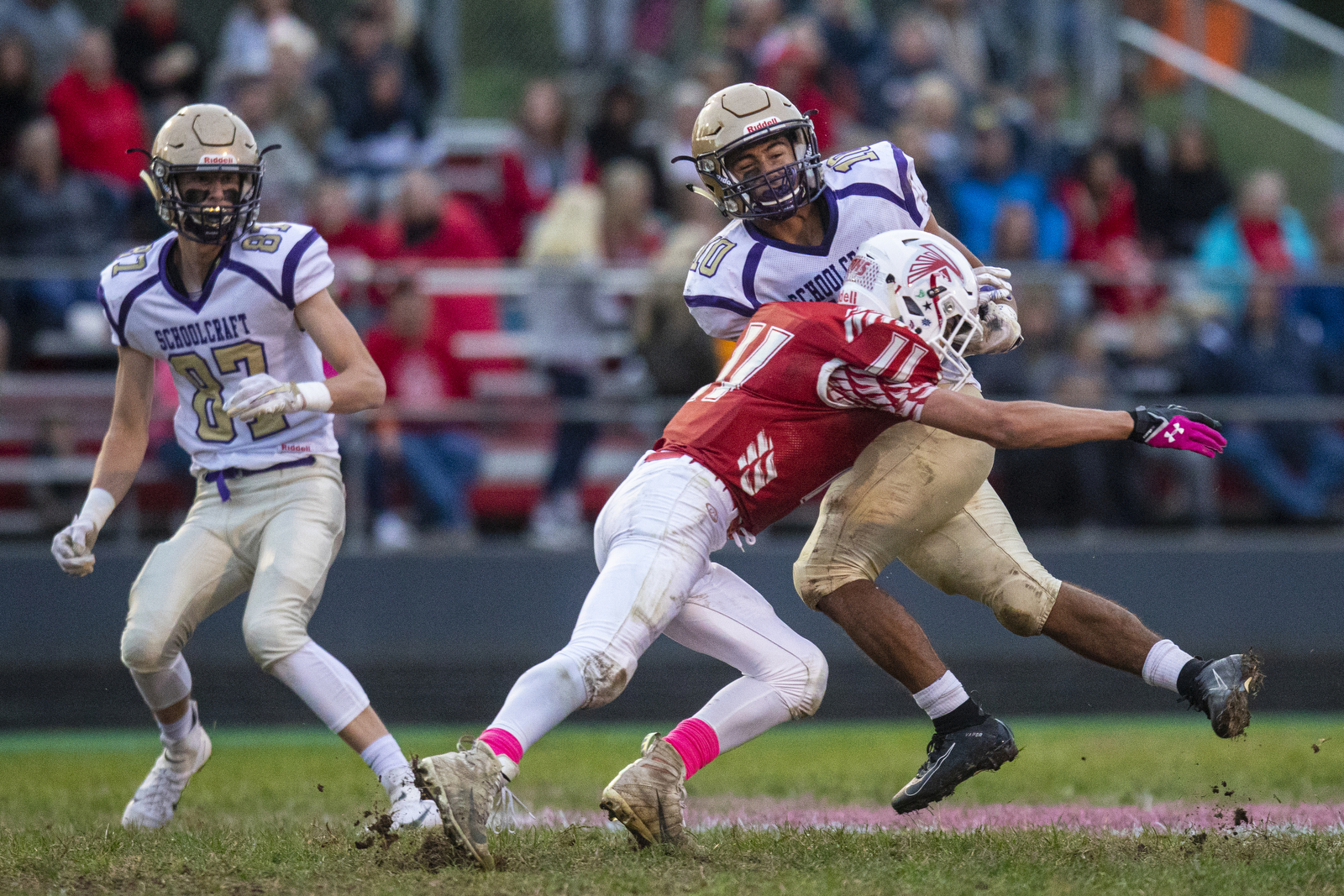 Kobe Clark's journey to record-setting Schoolcraft running back - mlive.com