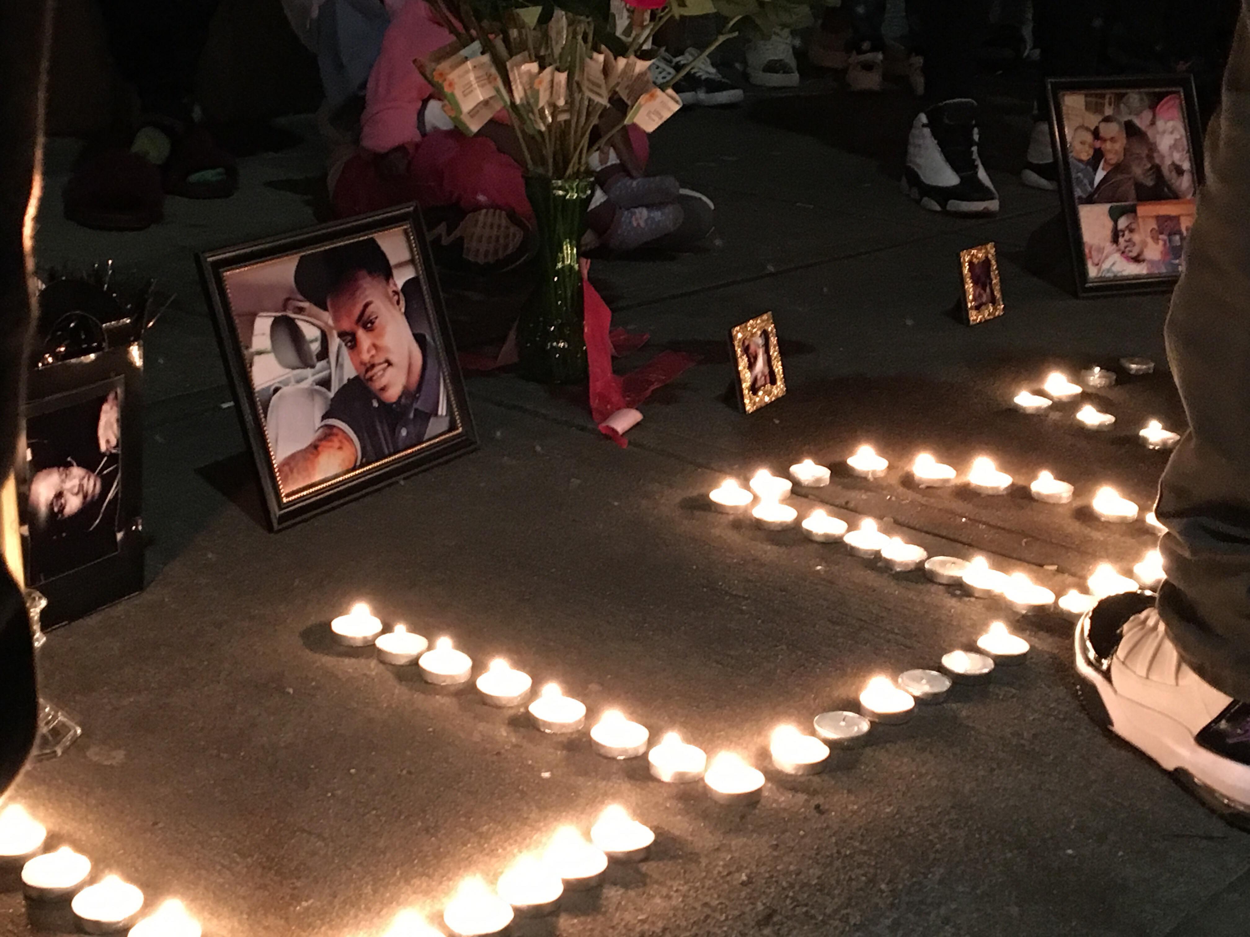 Vigil for LaQuintin Deon Wright - al.com