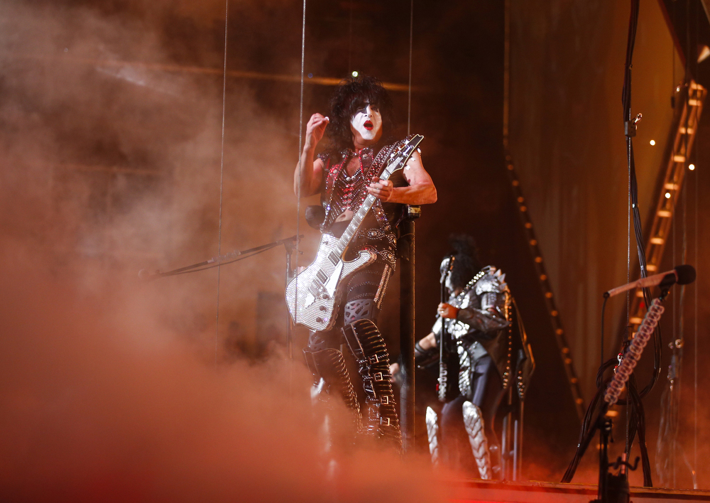 Legendary rockers KISS perform at PPL Center during their End of the ...