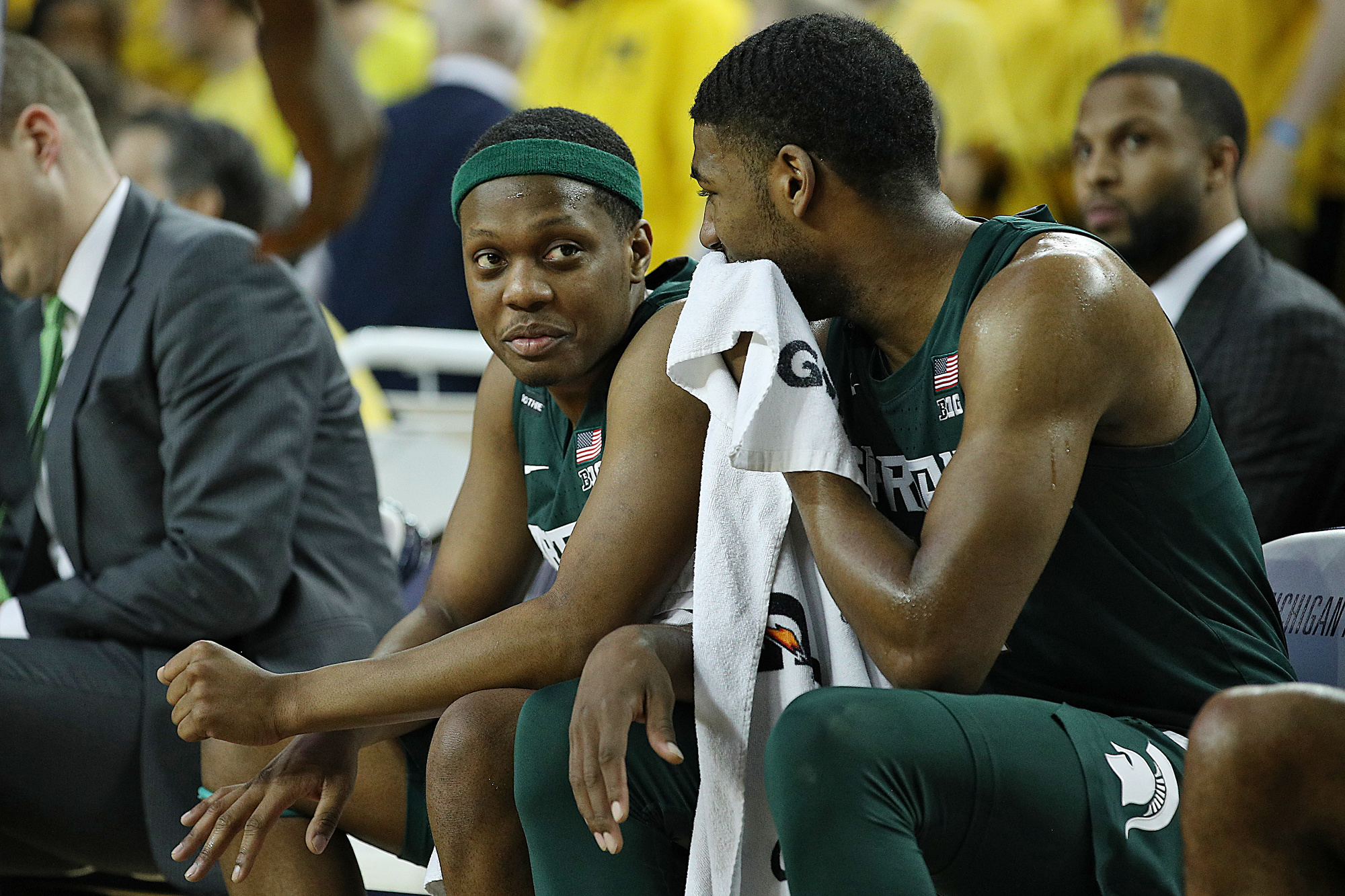 College basketball: Michigan vs. Michigan State - February 8, 2020 ...