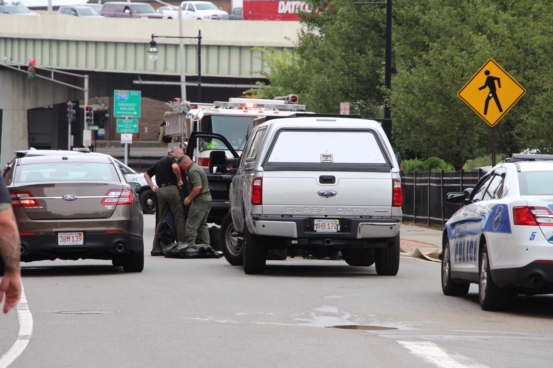Bomb squad responds to Water Street in Worcester for report of ...