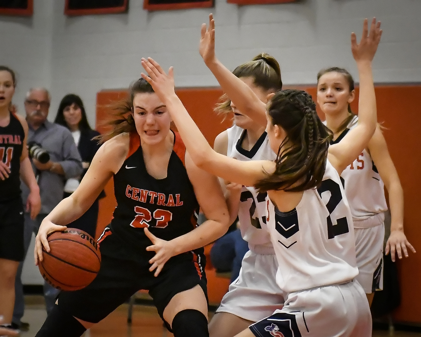 Girls Basketball: Hunterdon Central vs. North Warren in Hunterdon ...
