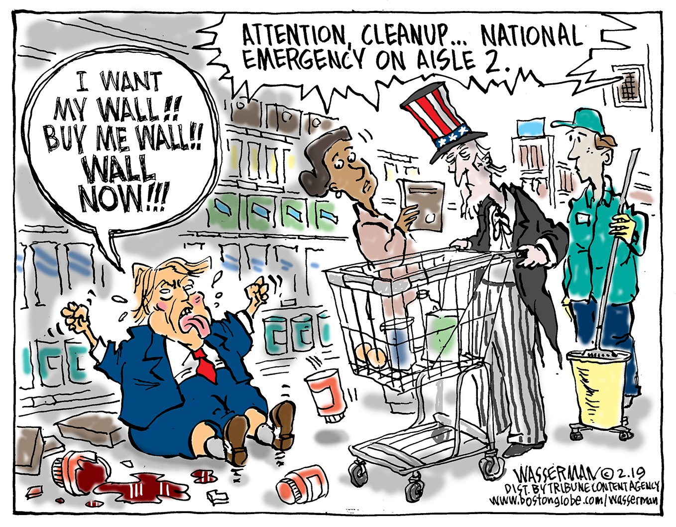 Editorial cartoons for Feb. 24, 2019 - syracuse.com