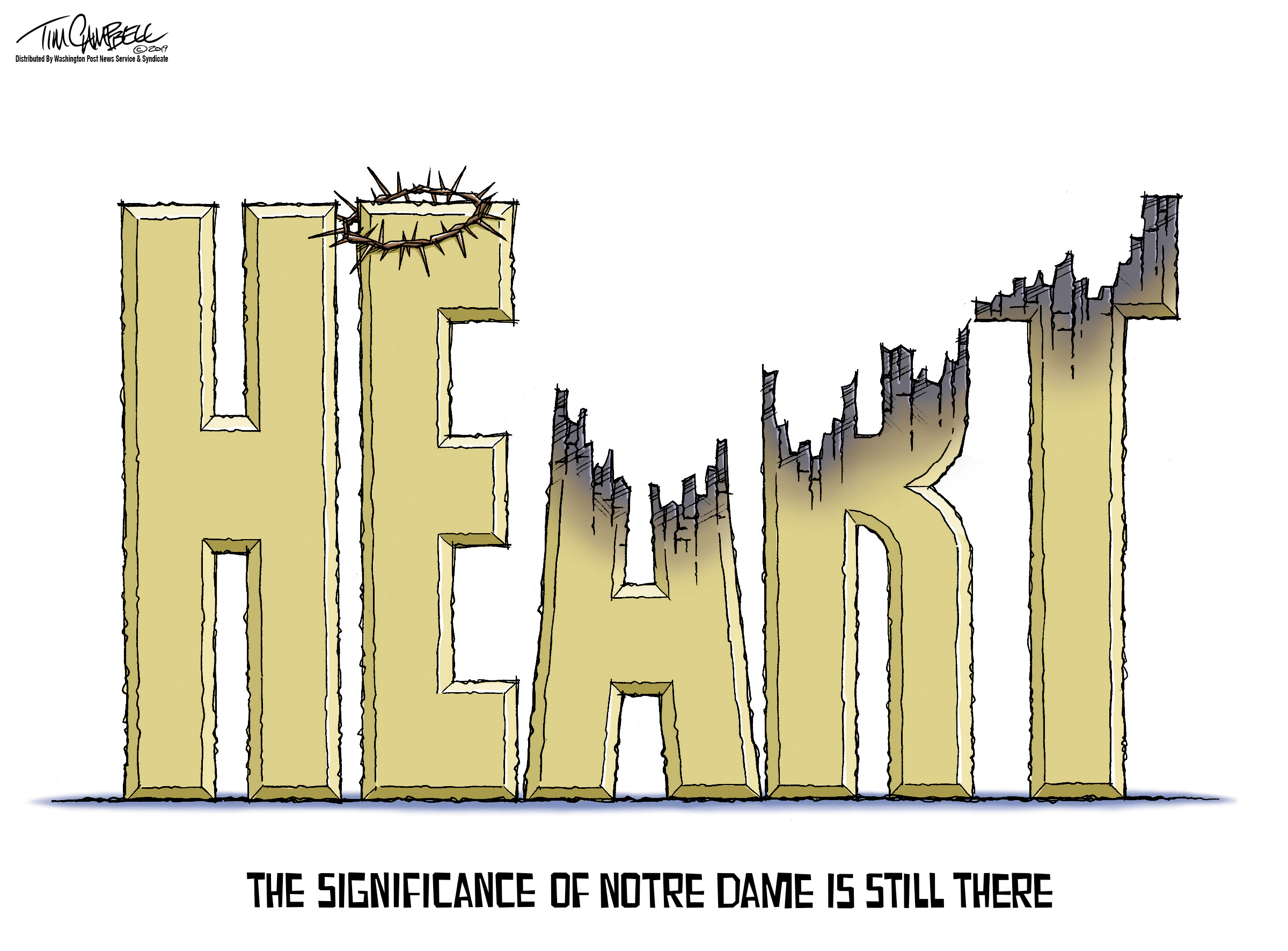 Editorial cartoons for April 21, 2019 - syracuse.com