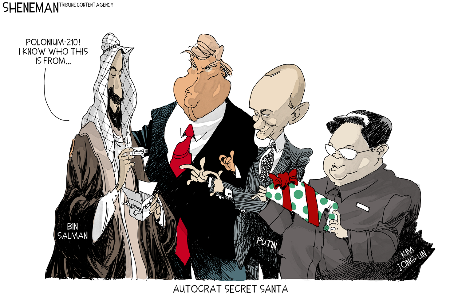 Editorial cartoons 12.7.18 - oregonlive.com