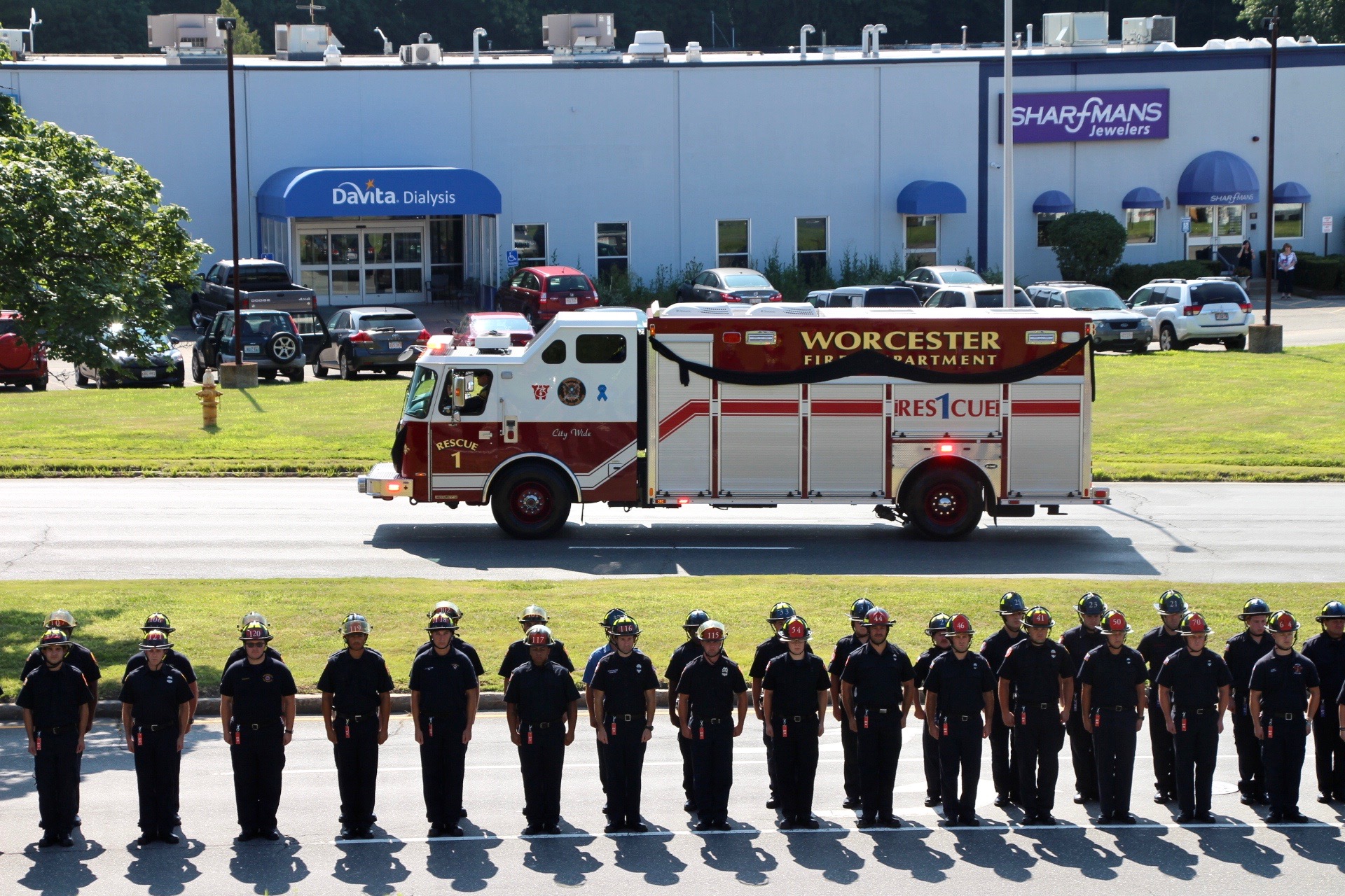 Funeral for Worcester Fire Lt. John Kennedy - masslive.com