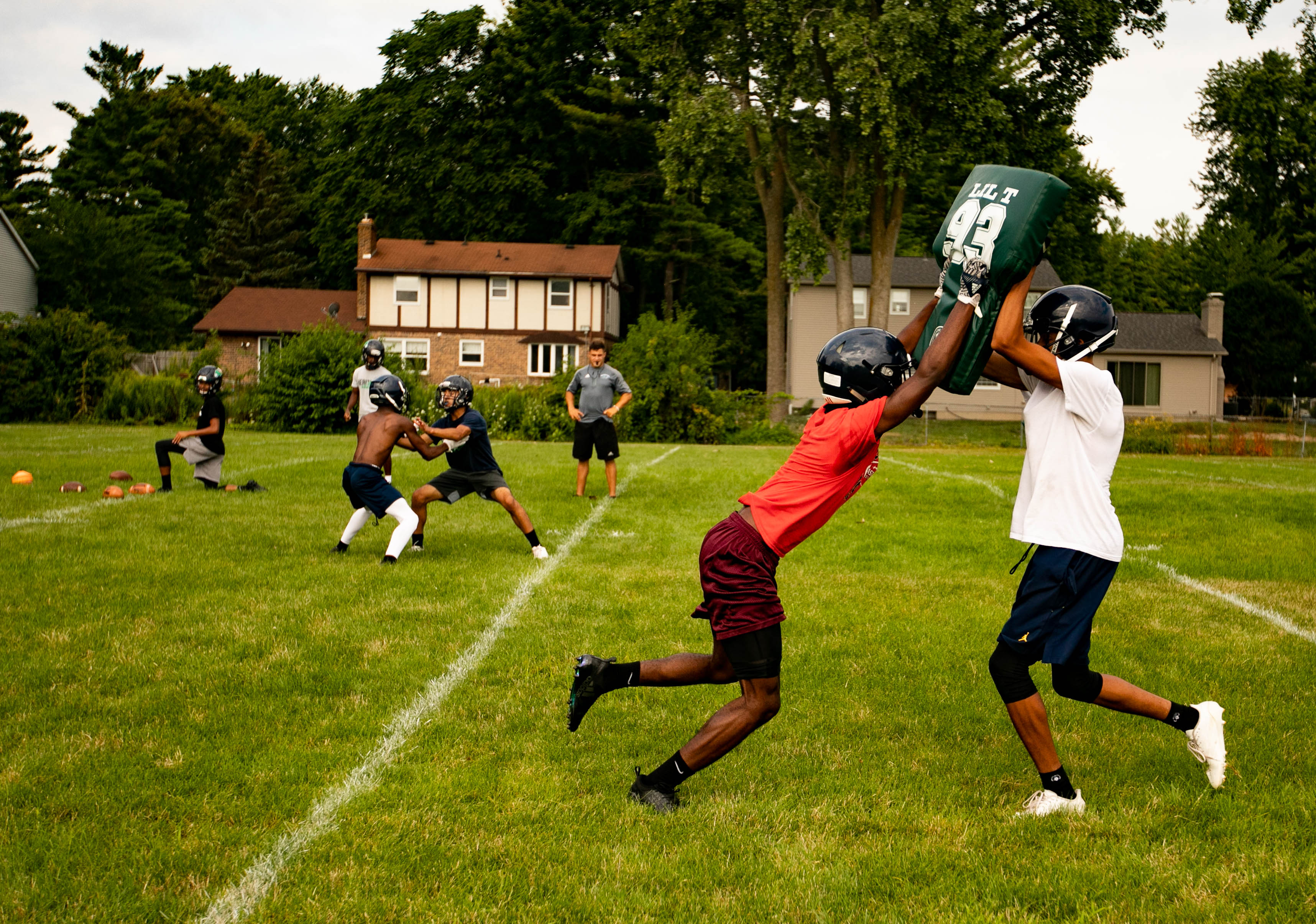 Heritage High School hits the field for first practice of the season ...