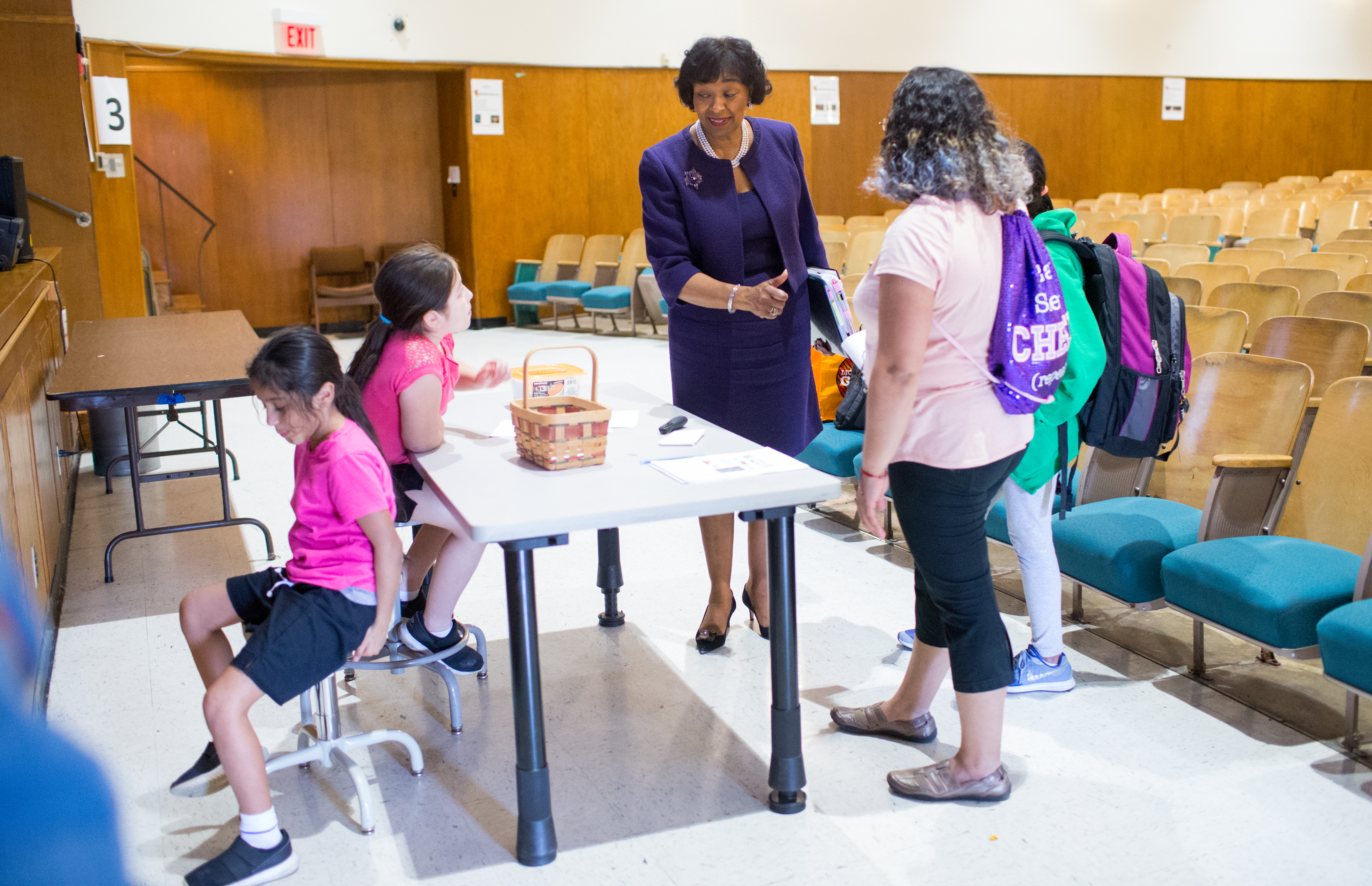 Hbg School District Chief Recovery Officer, Dr. Janet C. Samuels speaks ...