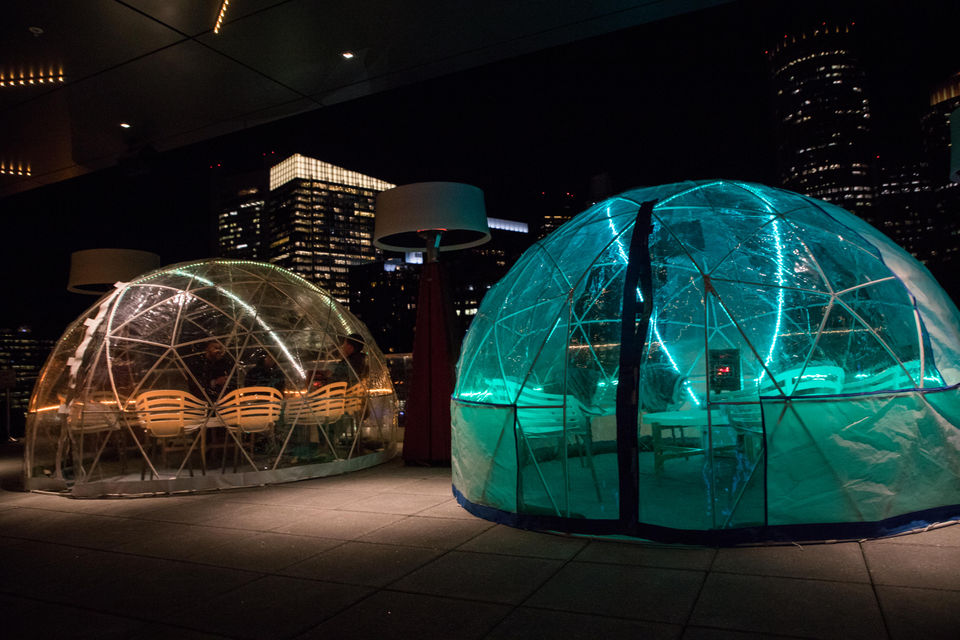Sit in heated igloos at this rooftop Boston bar - masslive.com