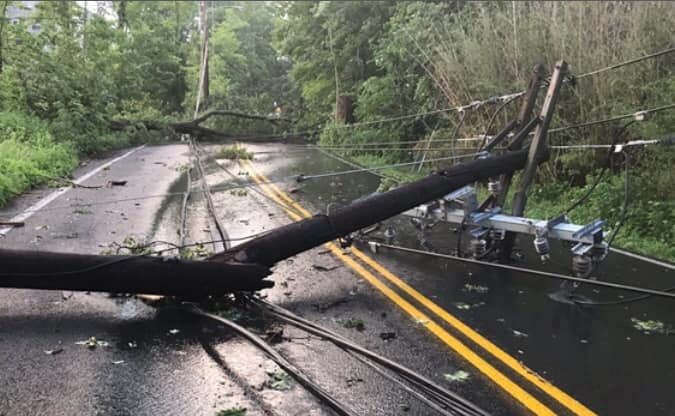 NJ Weather: Violent thunderstorms cause damage across New Jersey - nj.com