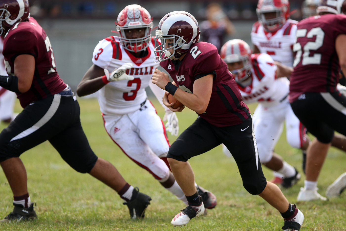 Roselle at South River football game on Sept. 7, 2019. - nj.com