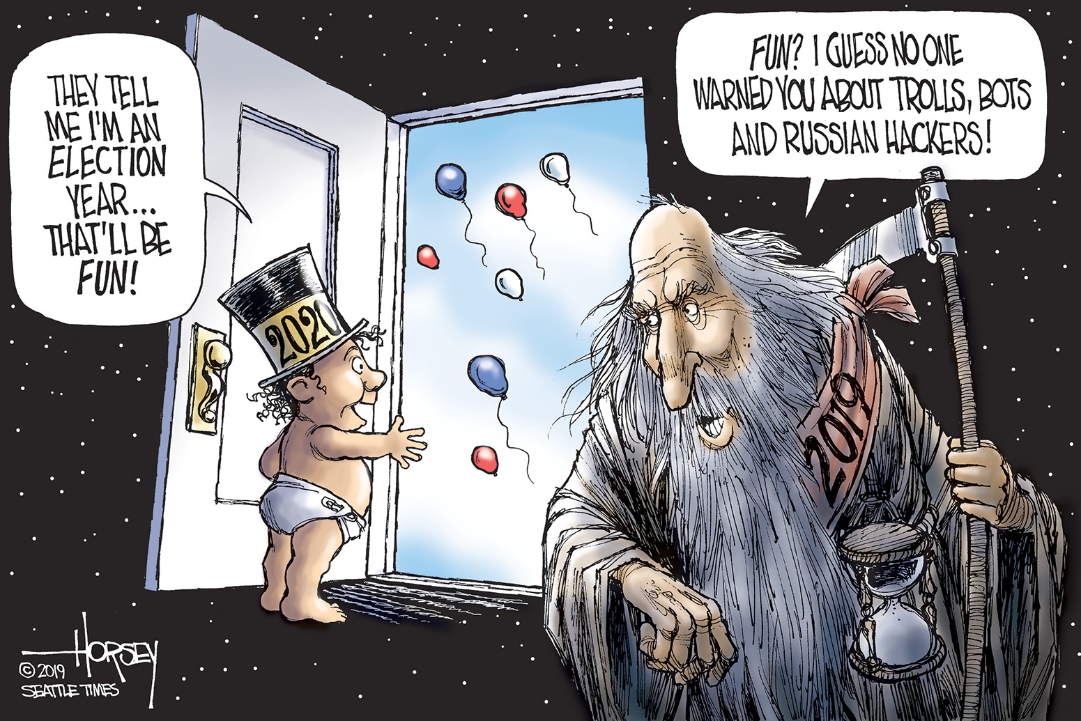 Editorial cartoons for Jan. 5, 2020 - cleveland.com