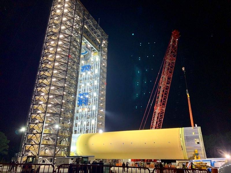 Check out this cool video of NASA’s SLS fuel tank getting a lift - al.com