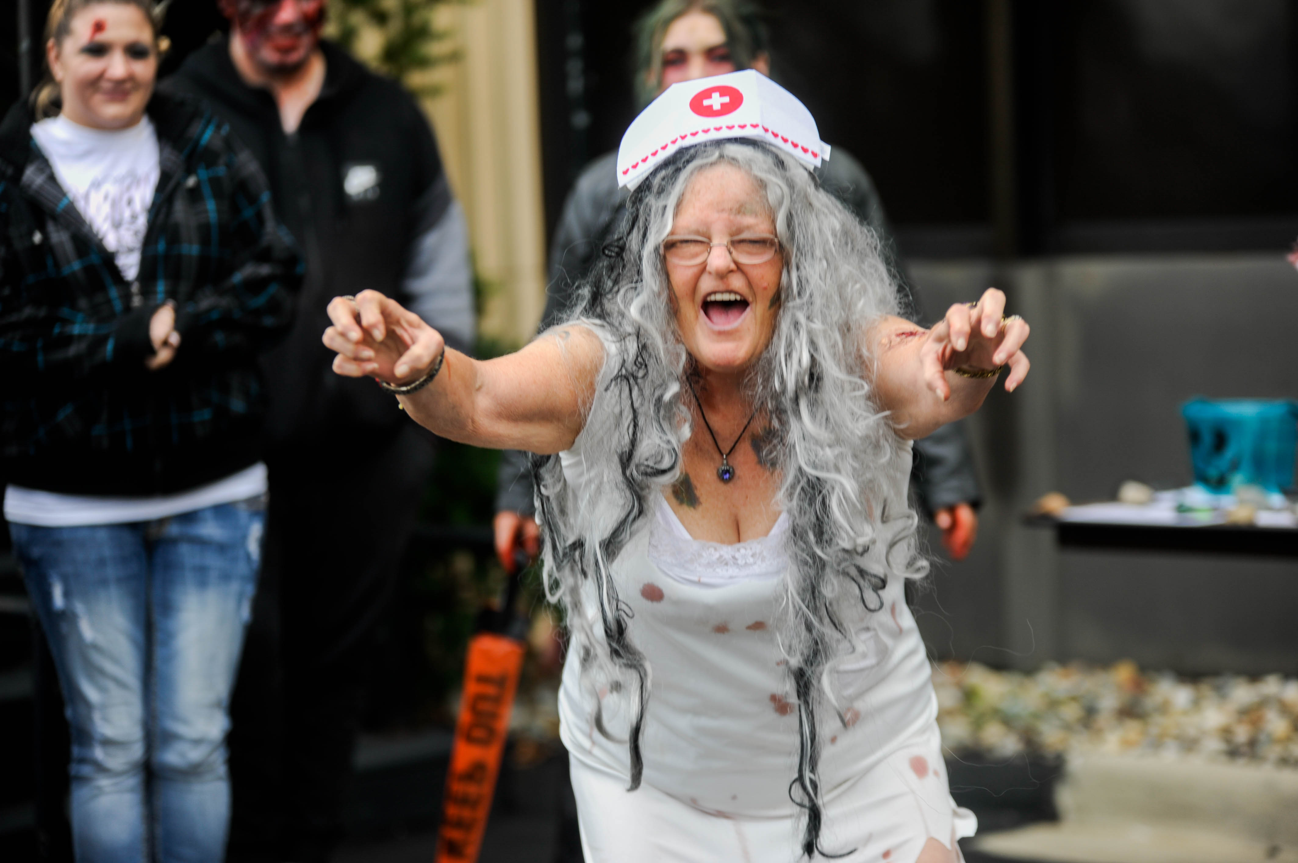 Zombies take over downtown Jackson during annual Zombie Walk Jackson ...