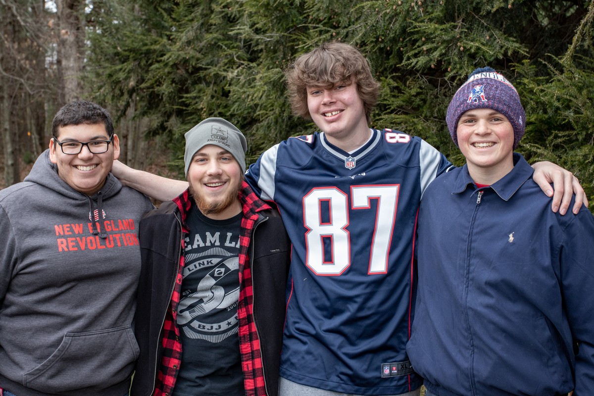 Wish Celebration Tailgate party for 18-year-old Harrison Larson of ...