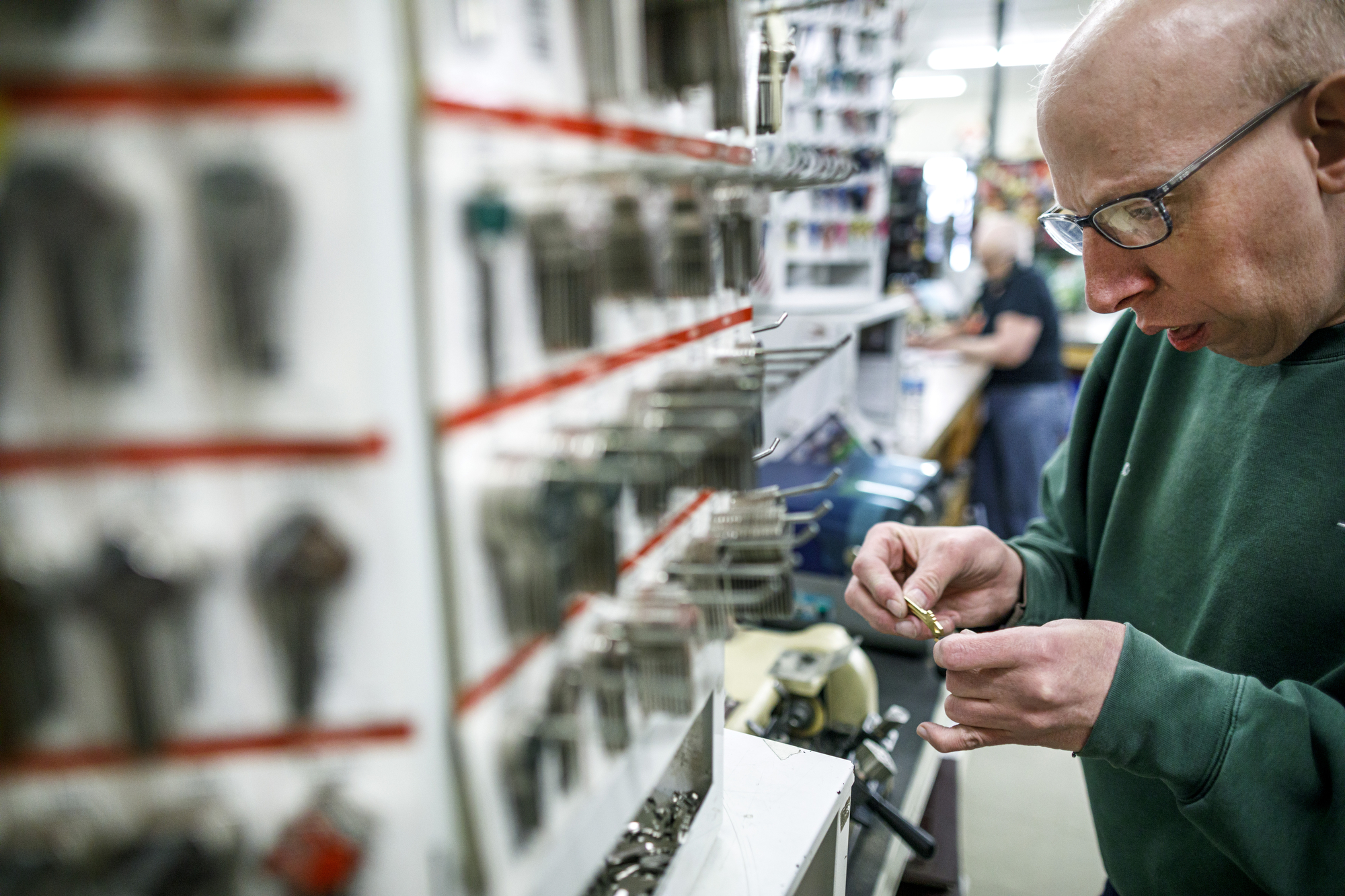 Eric Eberly works at Shrewsbury True Value store - pennlive.com
