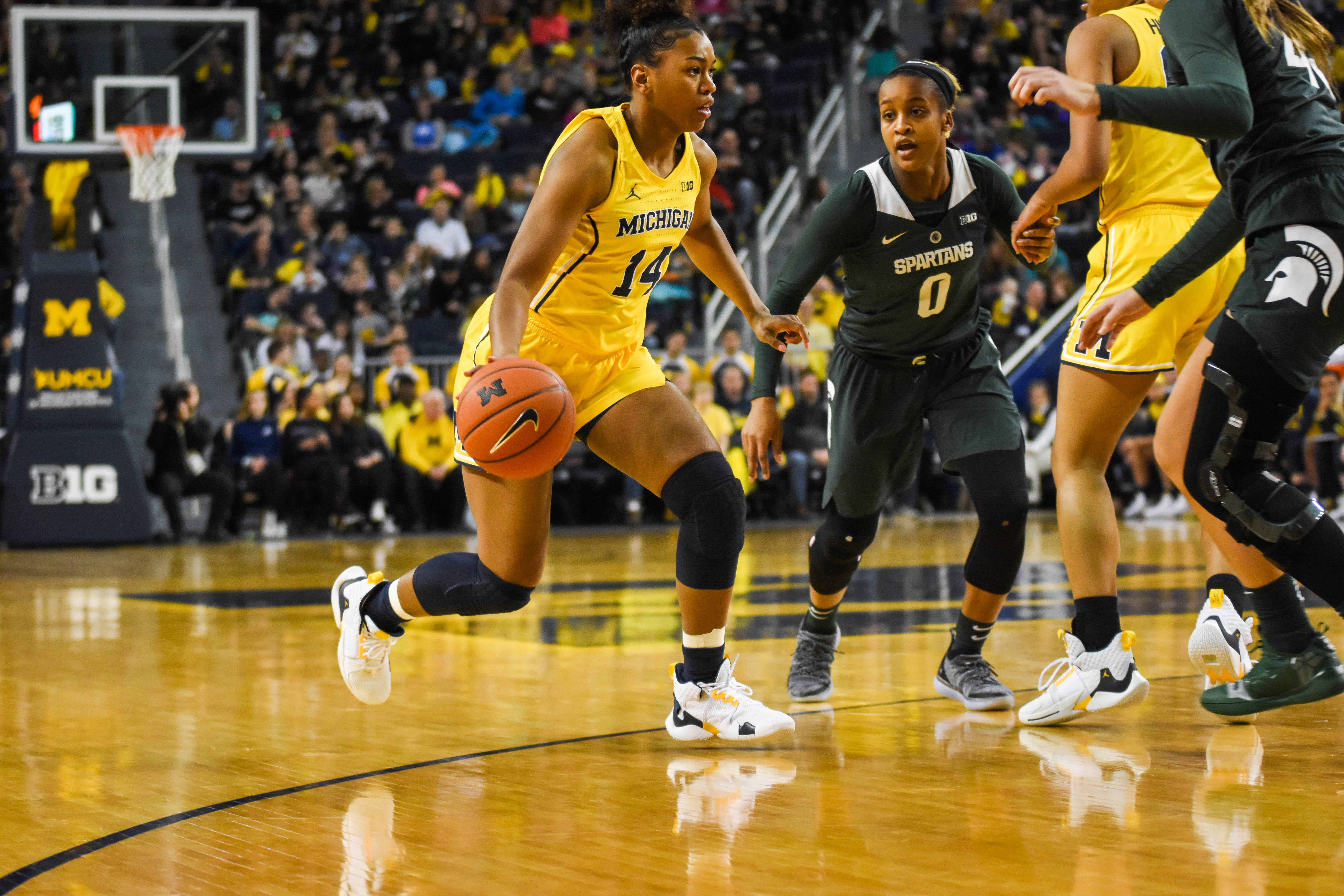 Michigan vs. Michigan State Women's basketball - mlive.com
