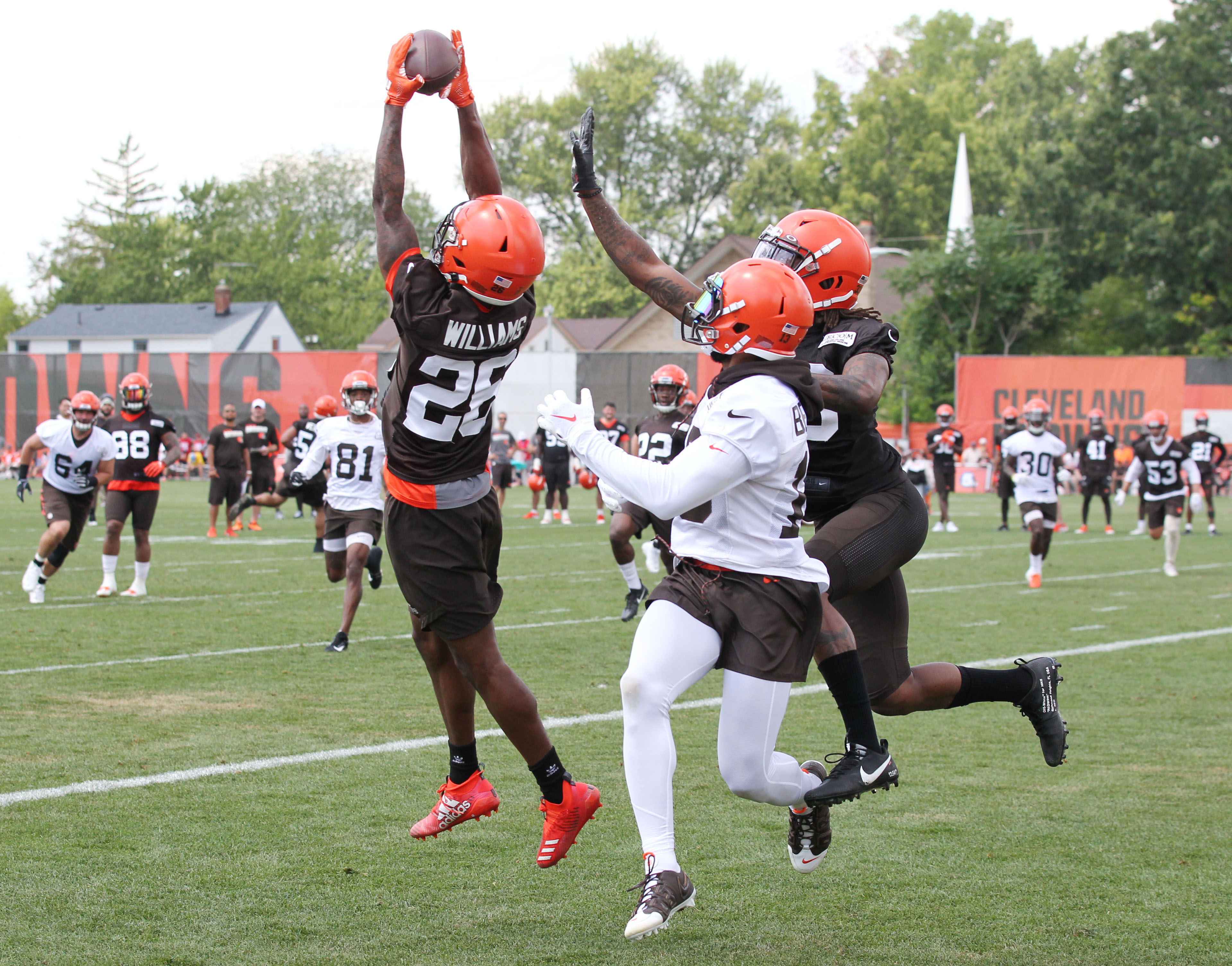 Day two of Cleveland Browns' training camp, July 26, 2019 - cleveland.com