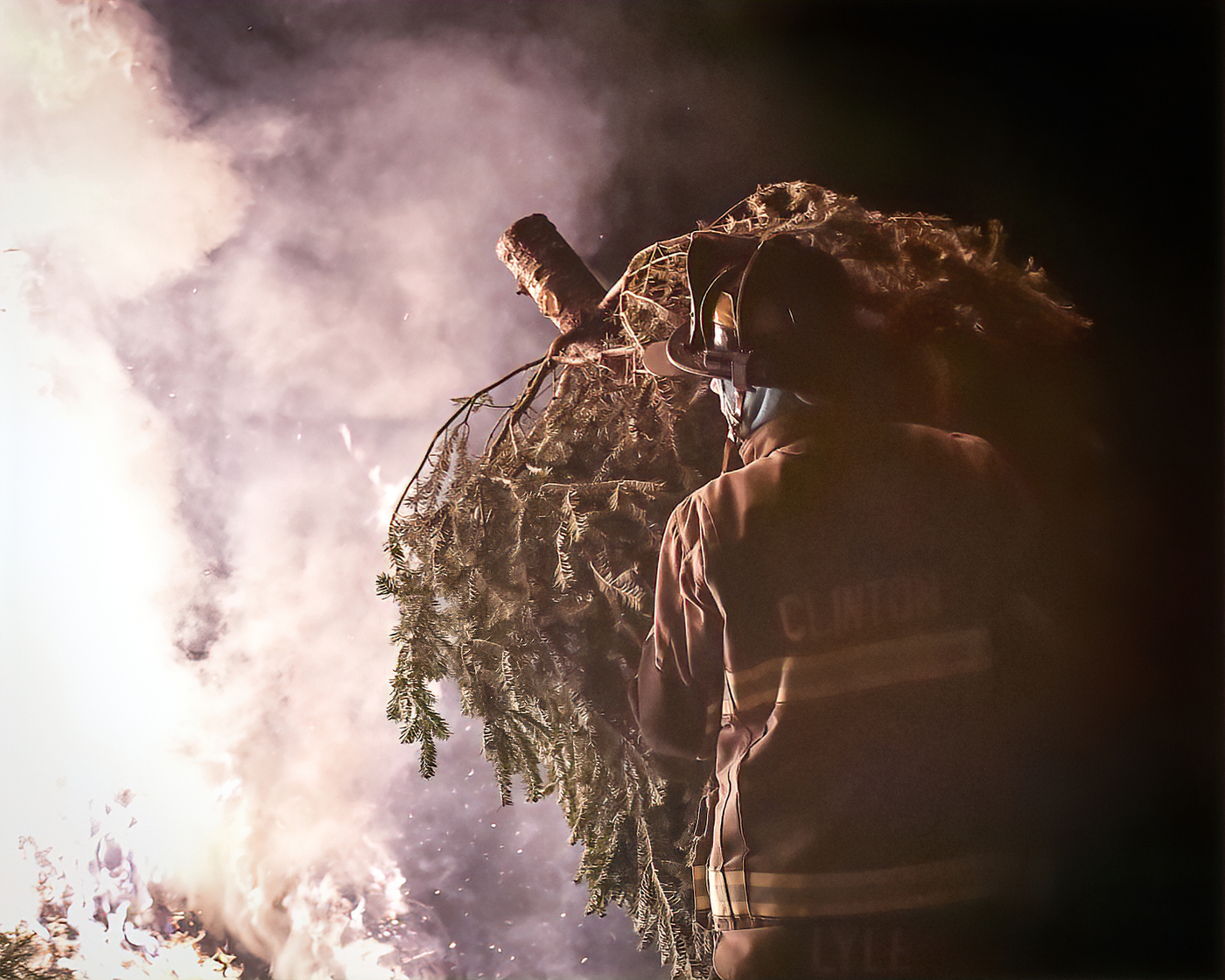 The 12th Annual Clinton Yuletide Bonfire in Clinton, NJ on 2-1-2020 ...