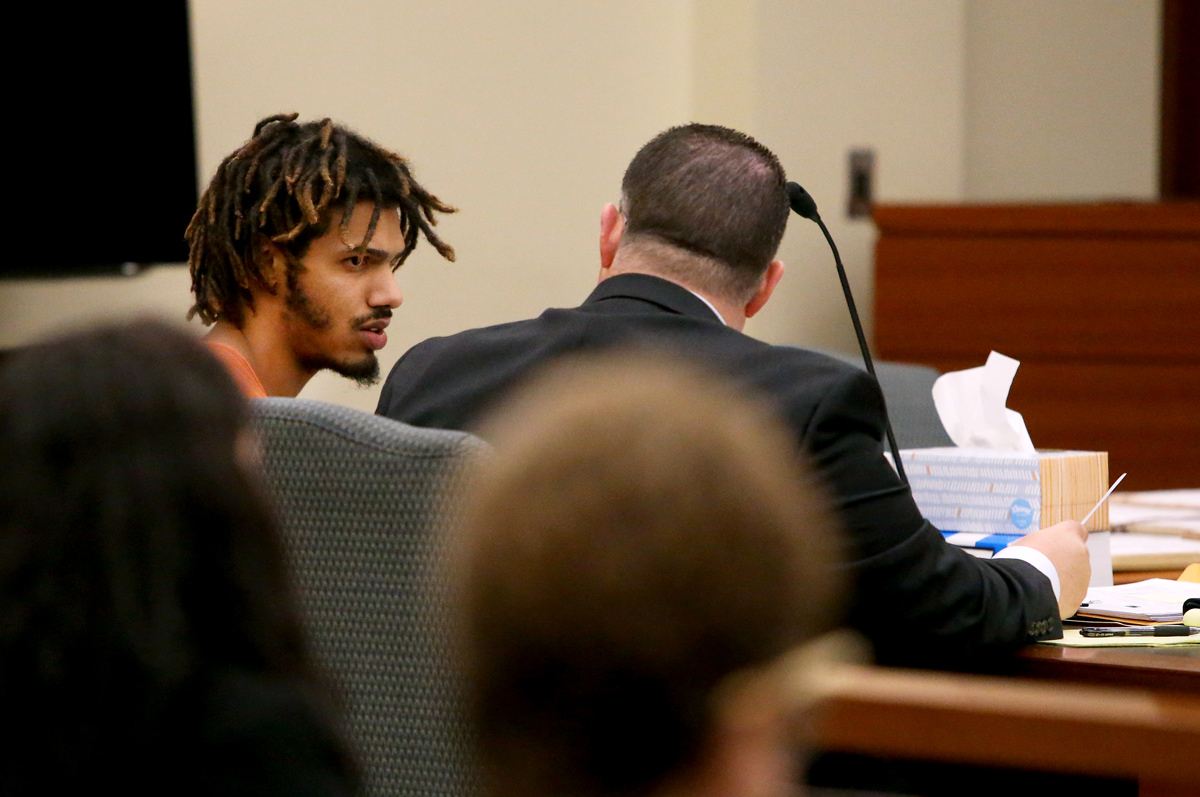 Marcel Steele appears in court, Dec. 11, 2018 - nj.com