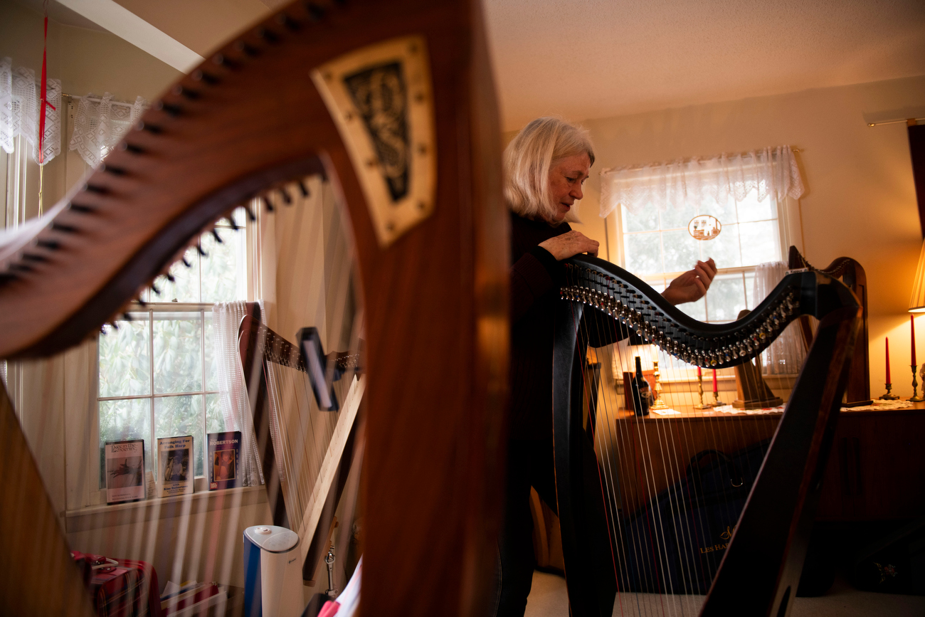 Harpist Carol Kappus talks about her love for music - mlive.com