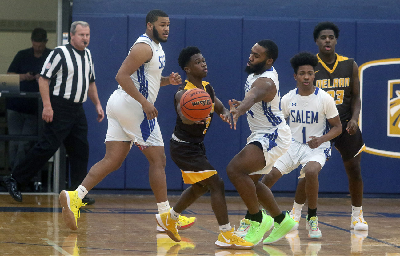 Delran vs. Salem boys basketball at Collingswood High School, Dec. 28 ...