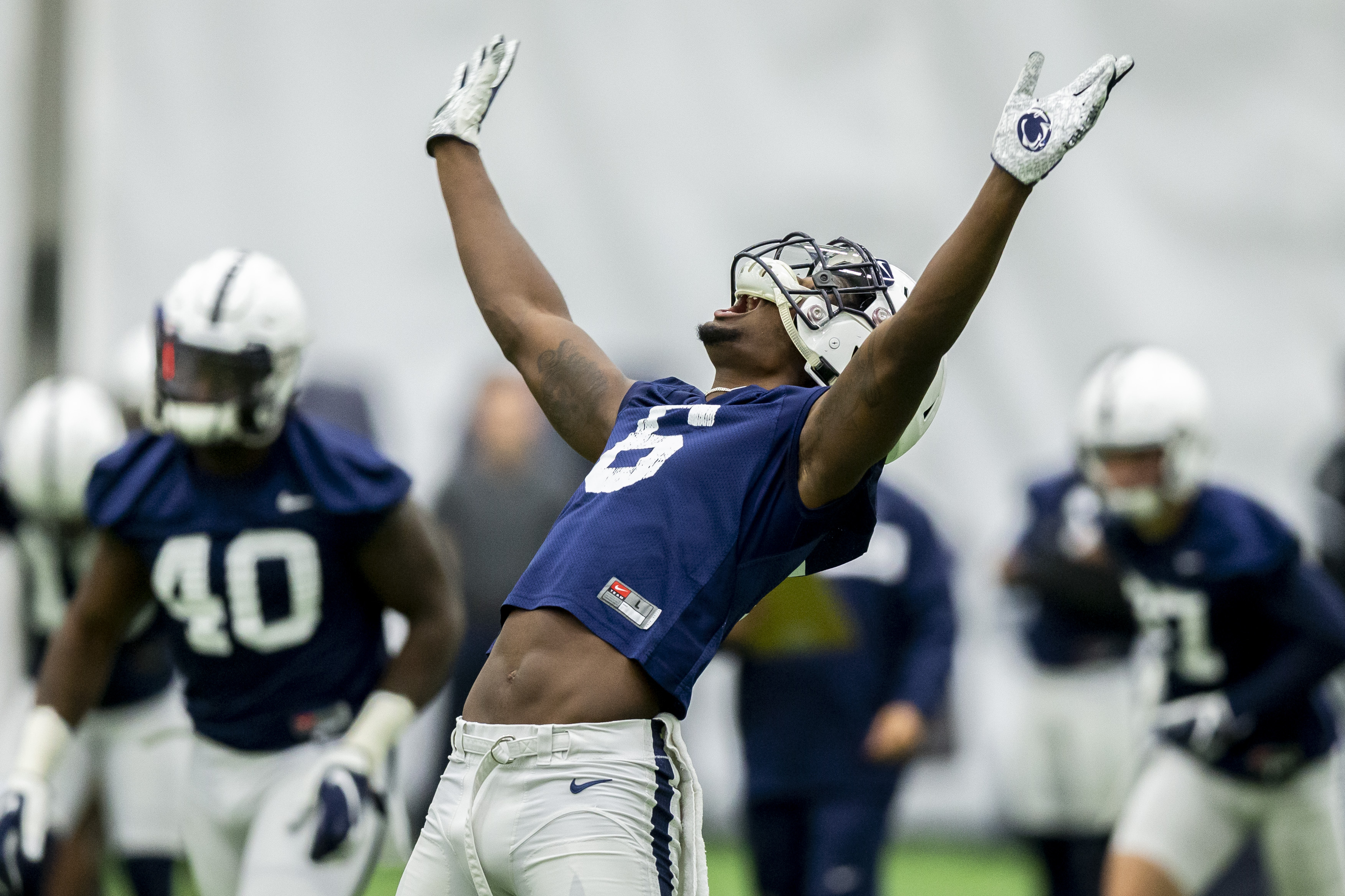 Penn State football: Scenes from the first day of spring practice ...