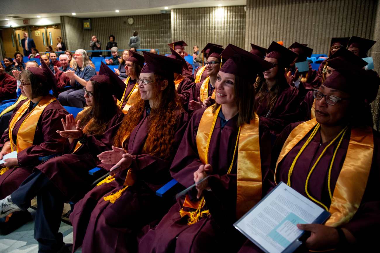 Huron Valley Women's Prison inmates graduate with associate's degrees ...